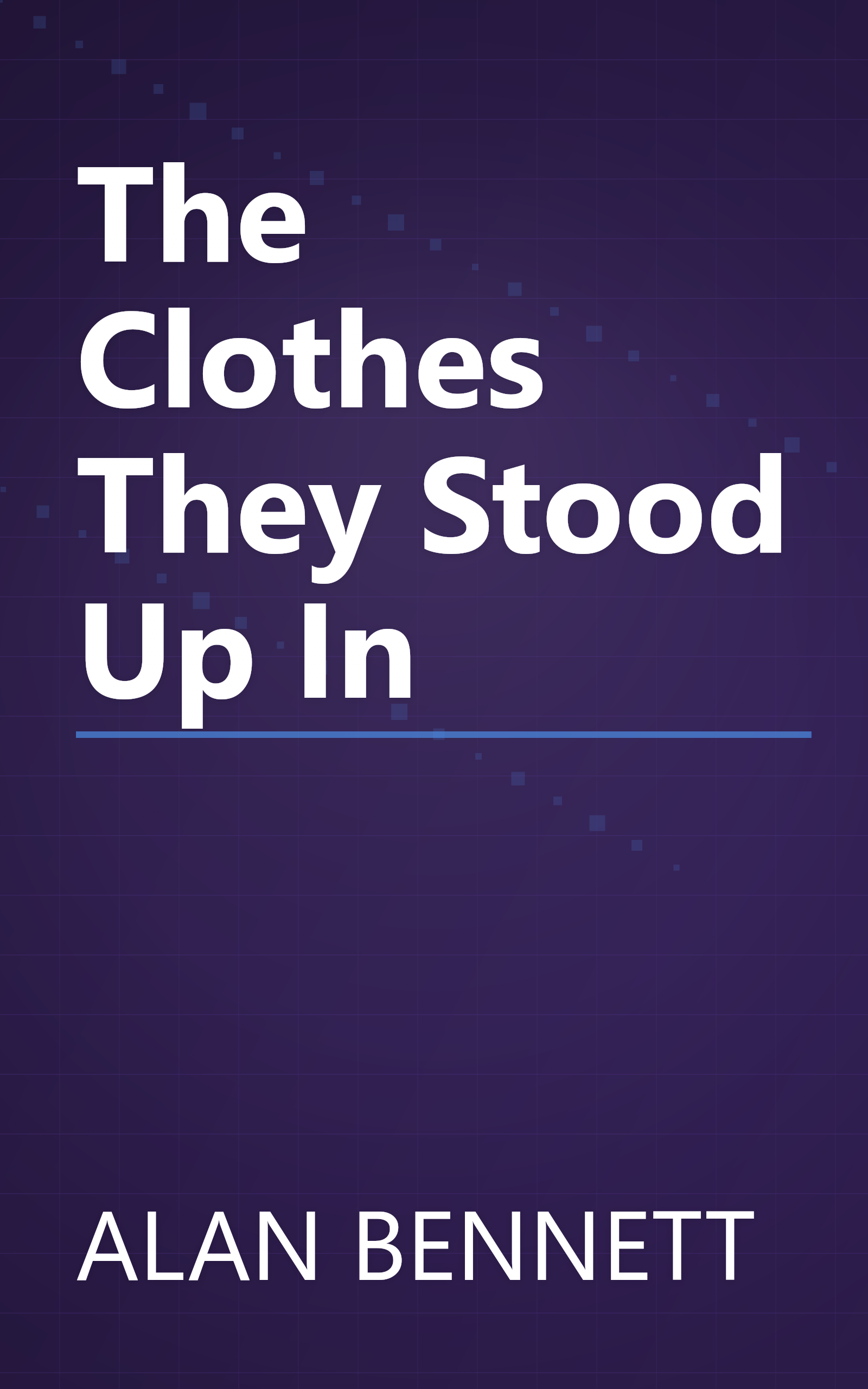 The Clothes They Stood Up In book cover