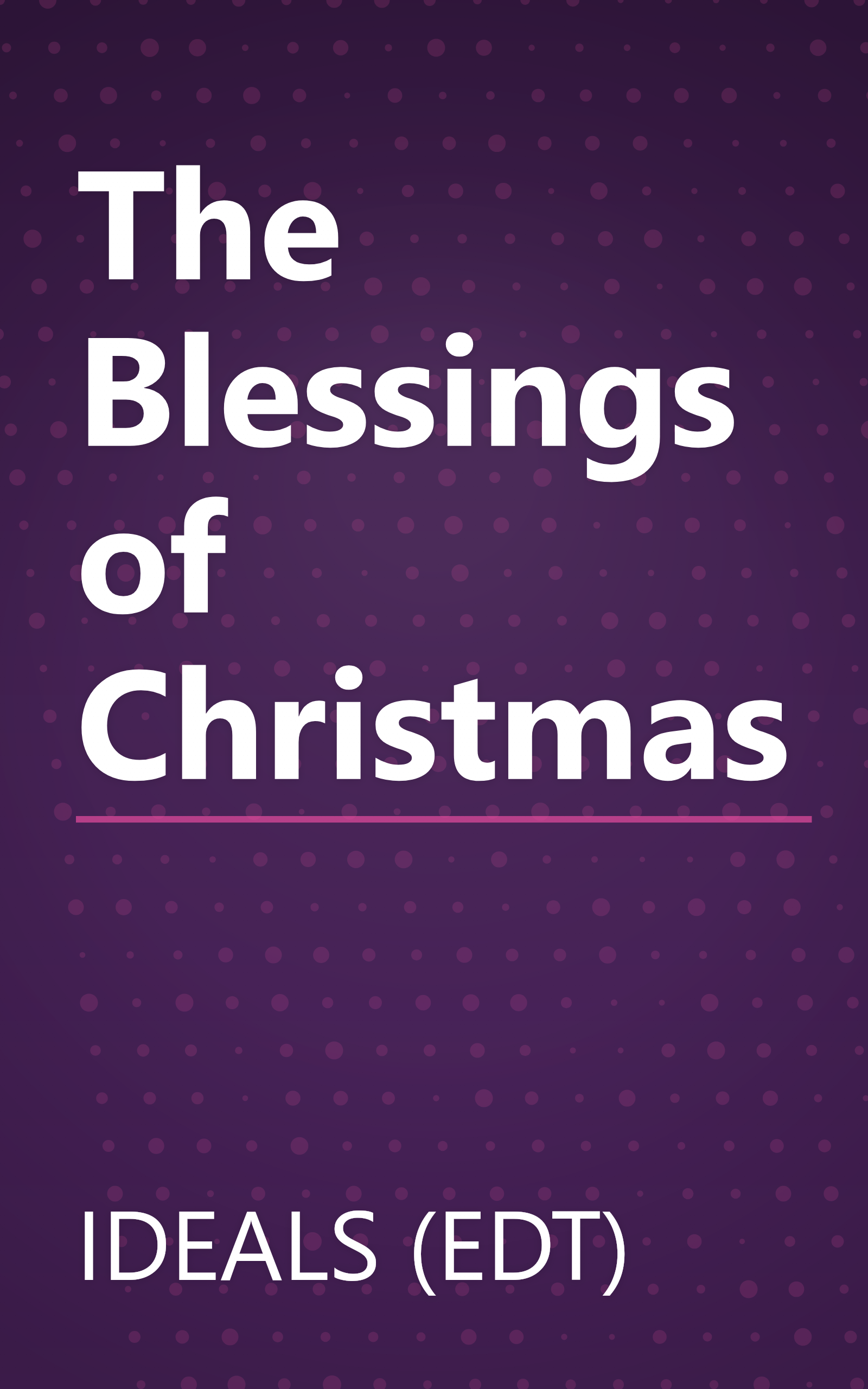The Blessings of Christmas book cover