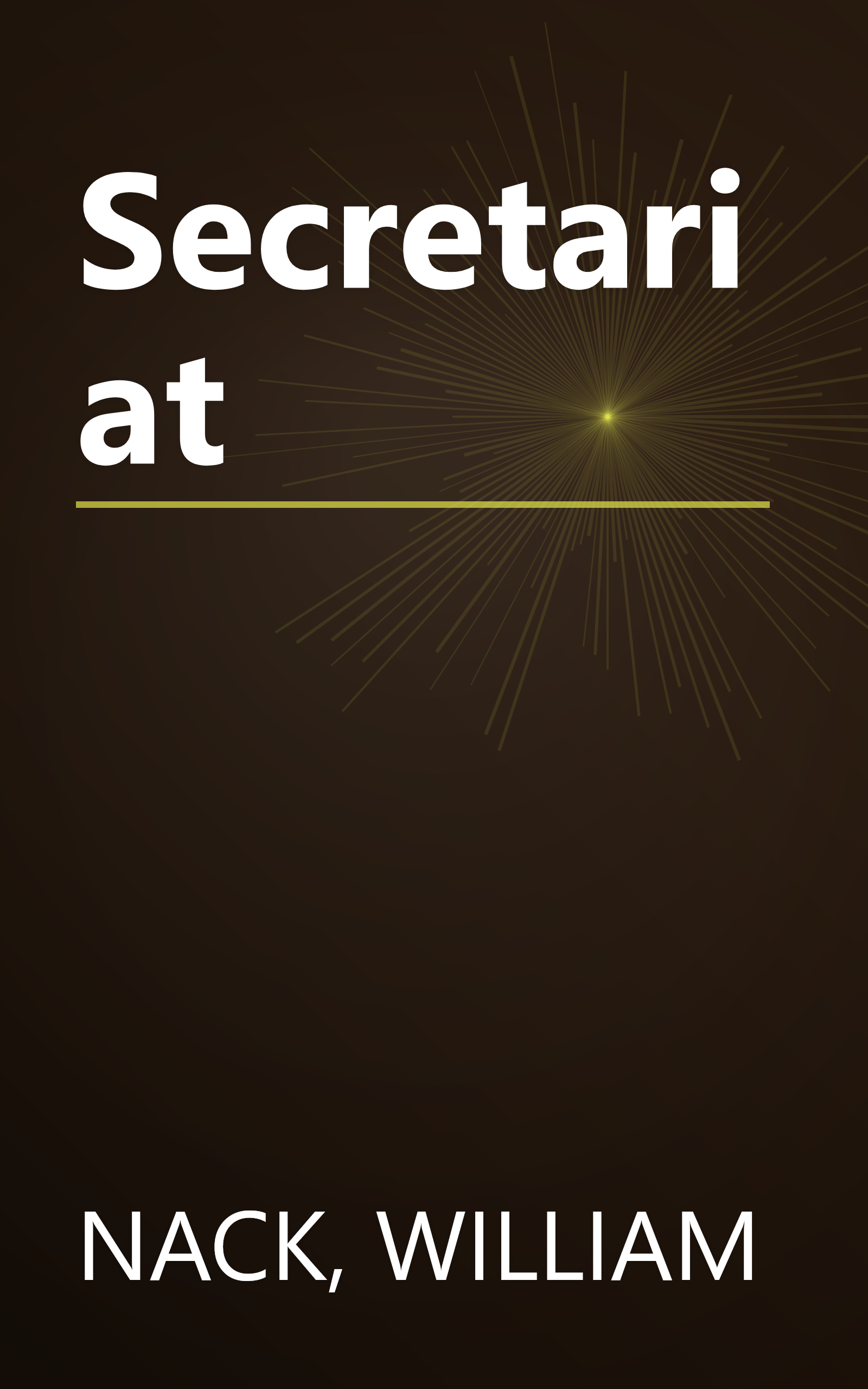 Secretariat book cover