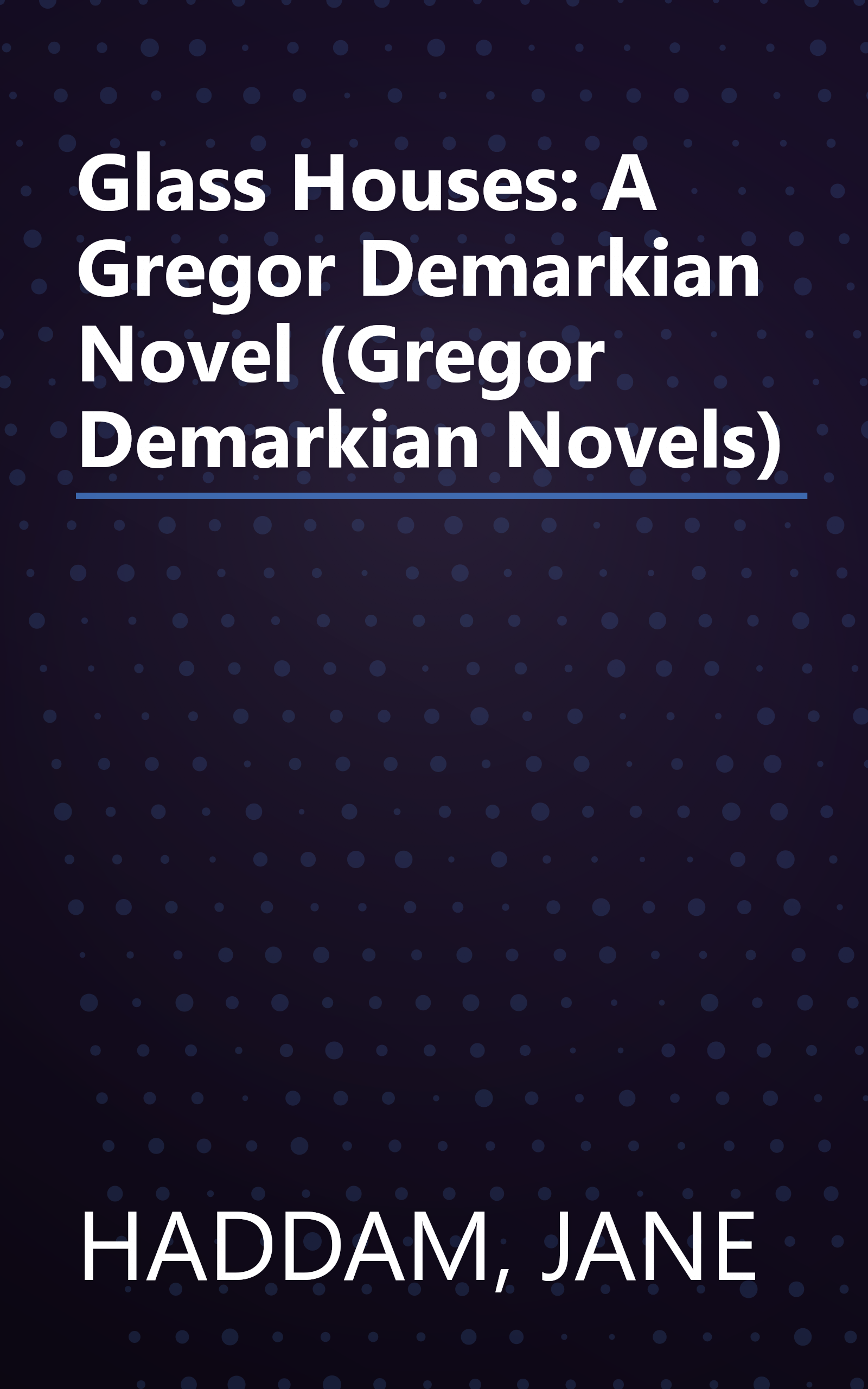 Glass Houses: A Gregor Demarkian Novel (Gregor Demarkian Novels) book cover