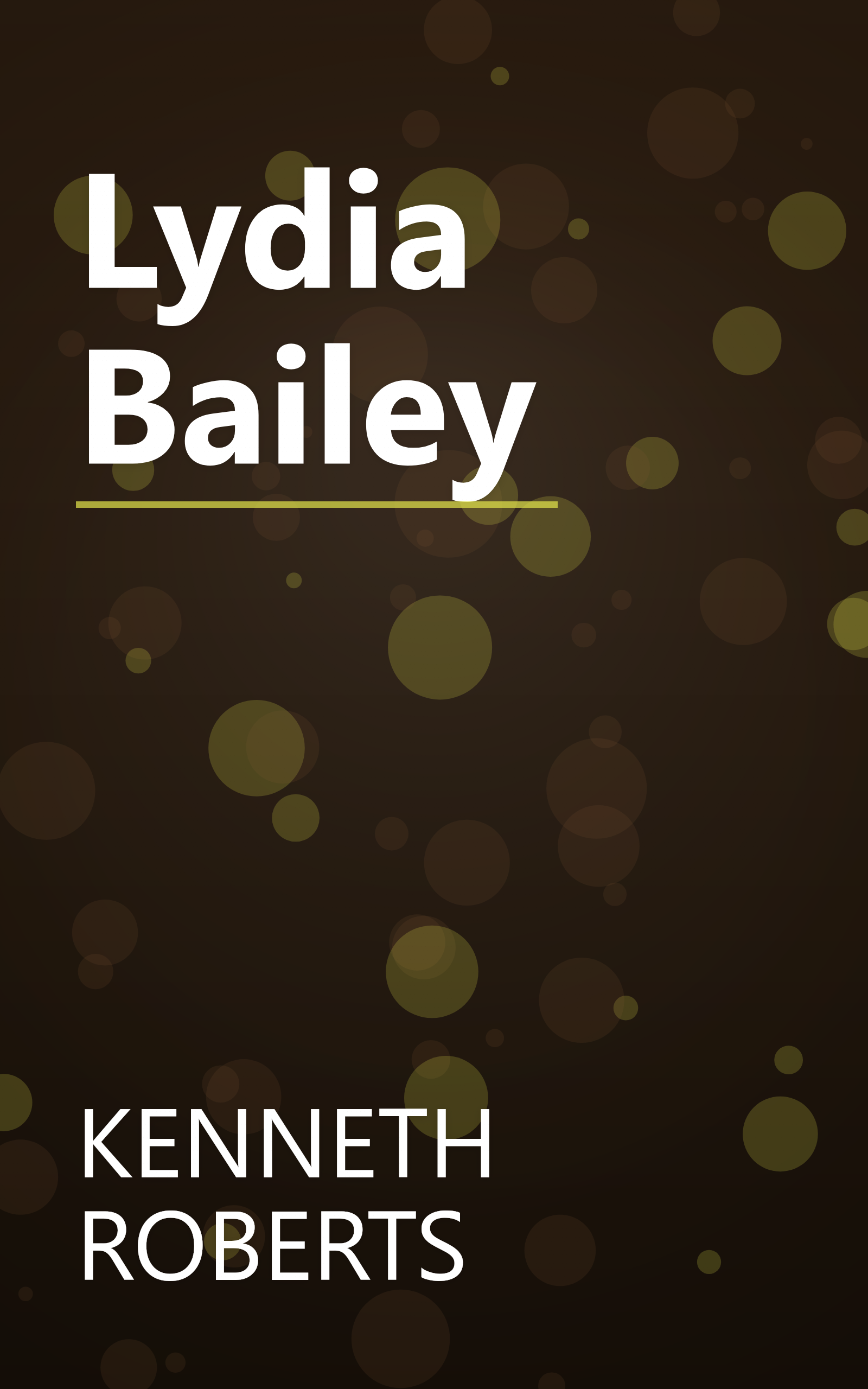 Lydia Bailey book cover