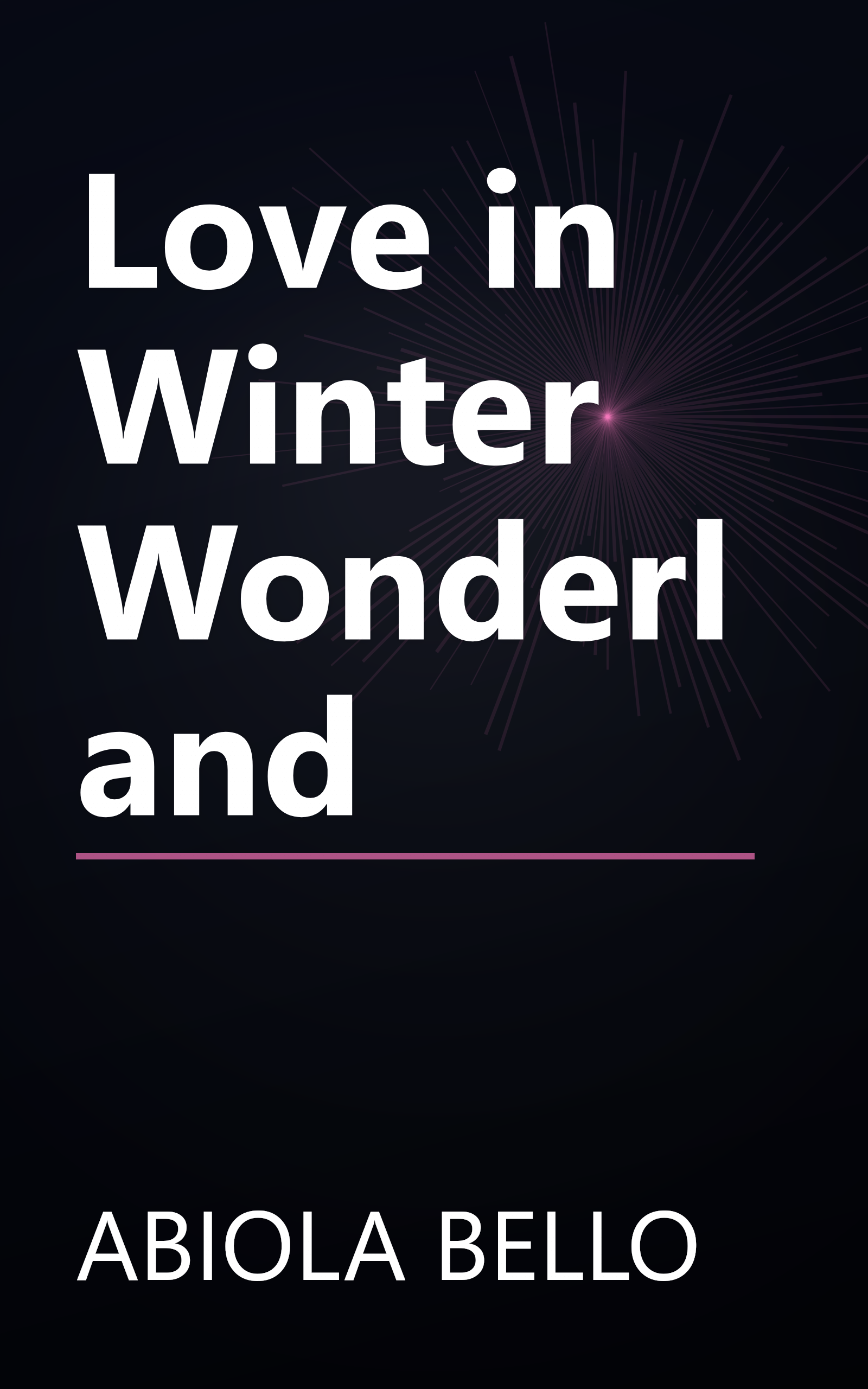 Love in Winter Wonderland book cover
