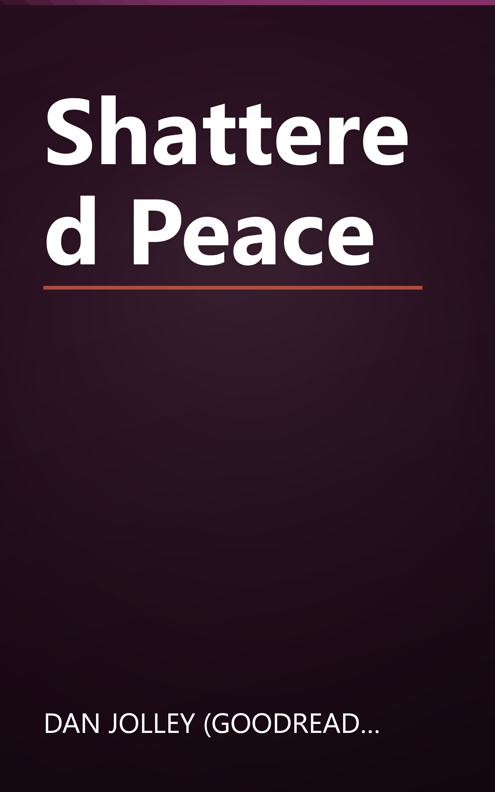 Shattered Peace book cover