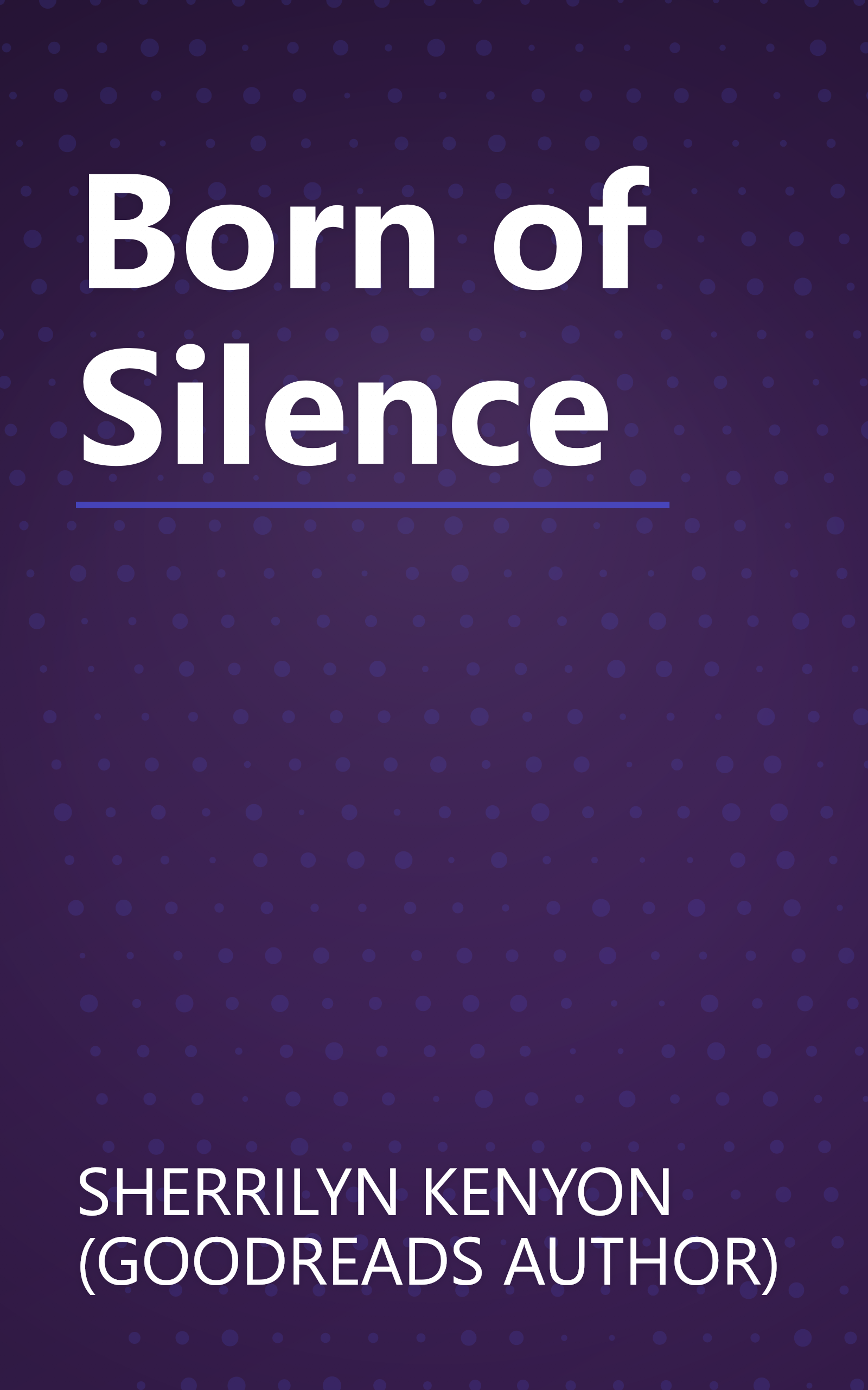Born of Silence book cover