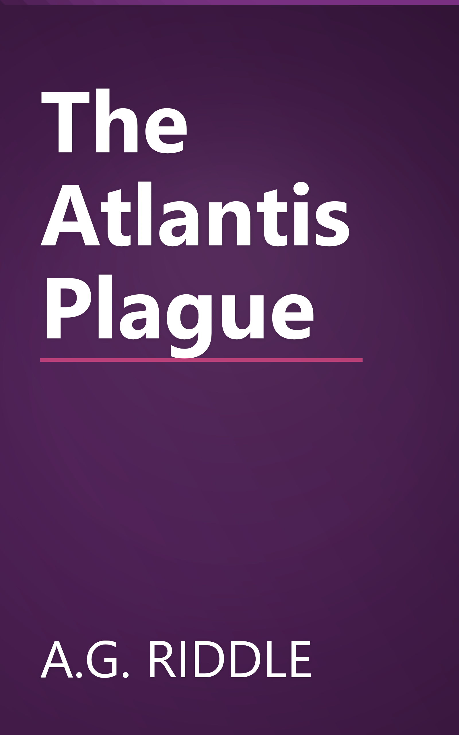 The Atlantis Plague book cover