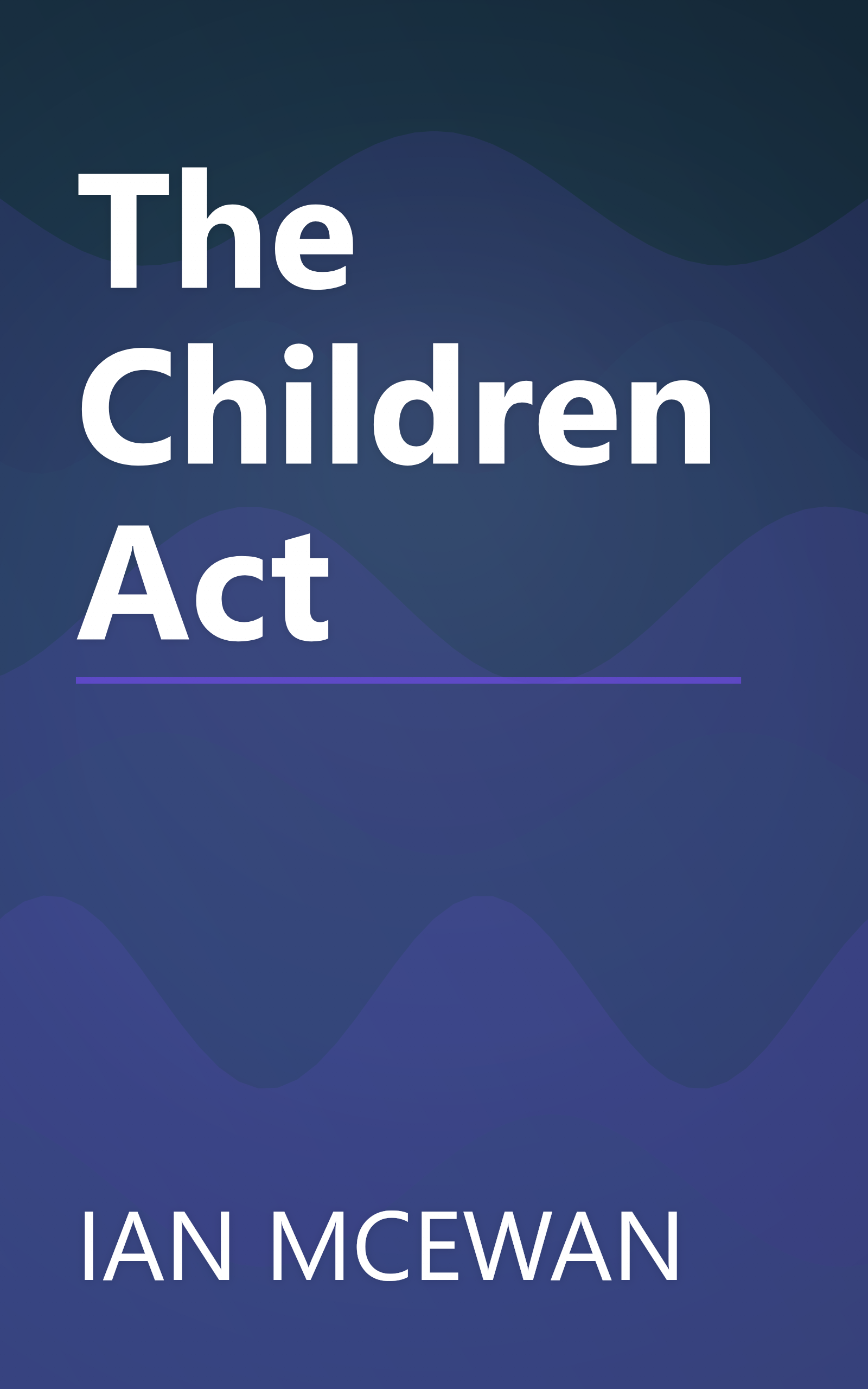 The Children Act book cover