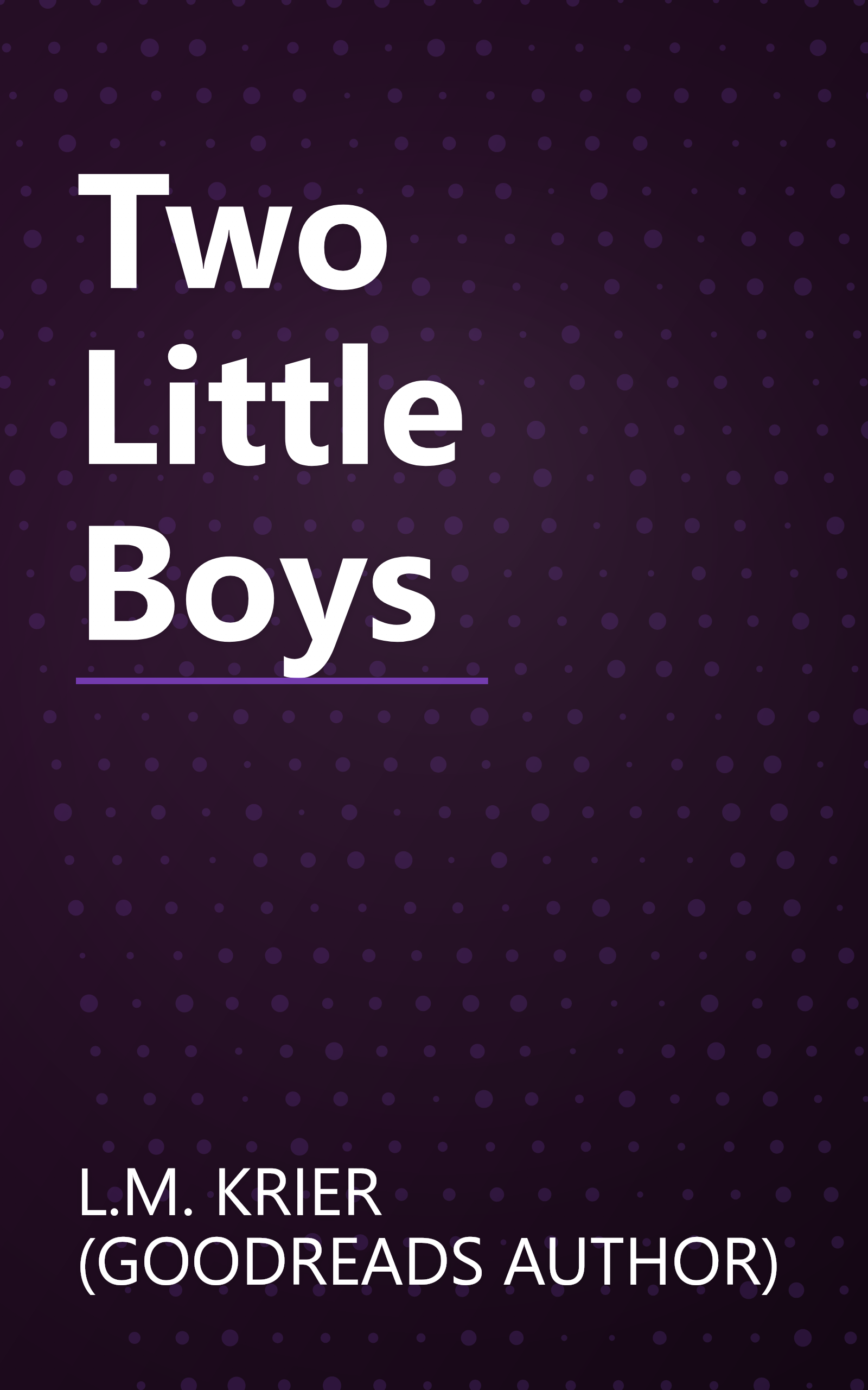 Two Little Boys book cover