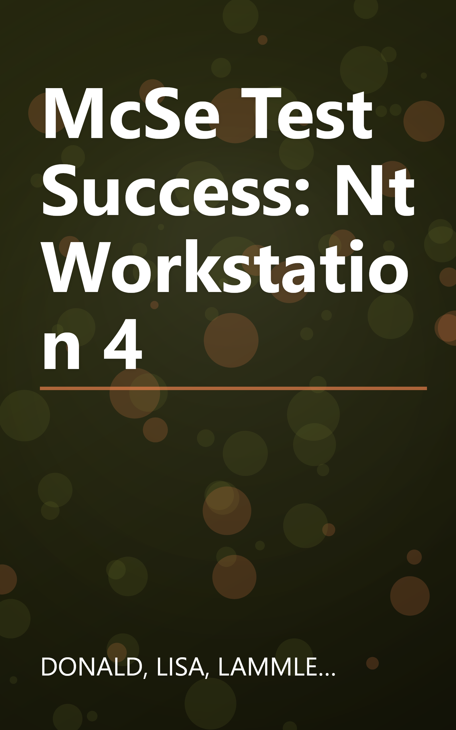 McSe Test Success: Nt Workstation 4 book cover