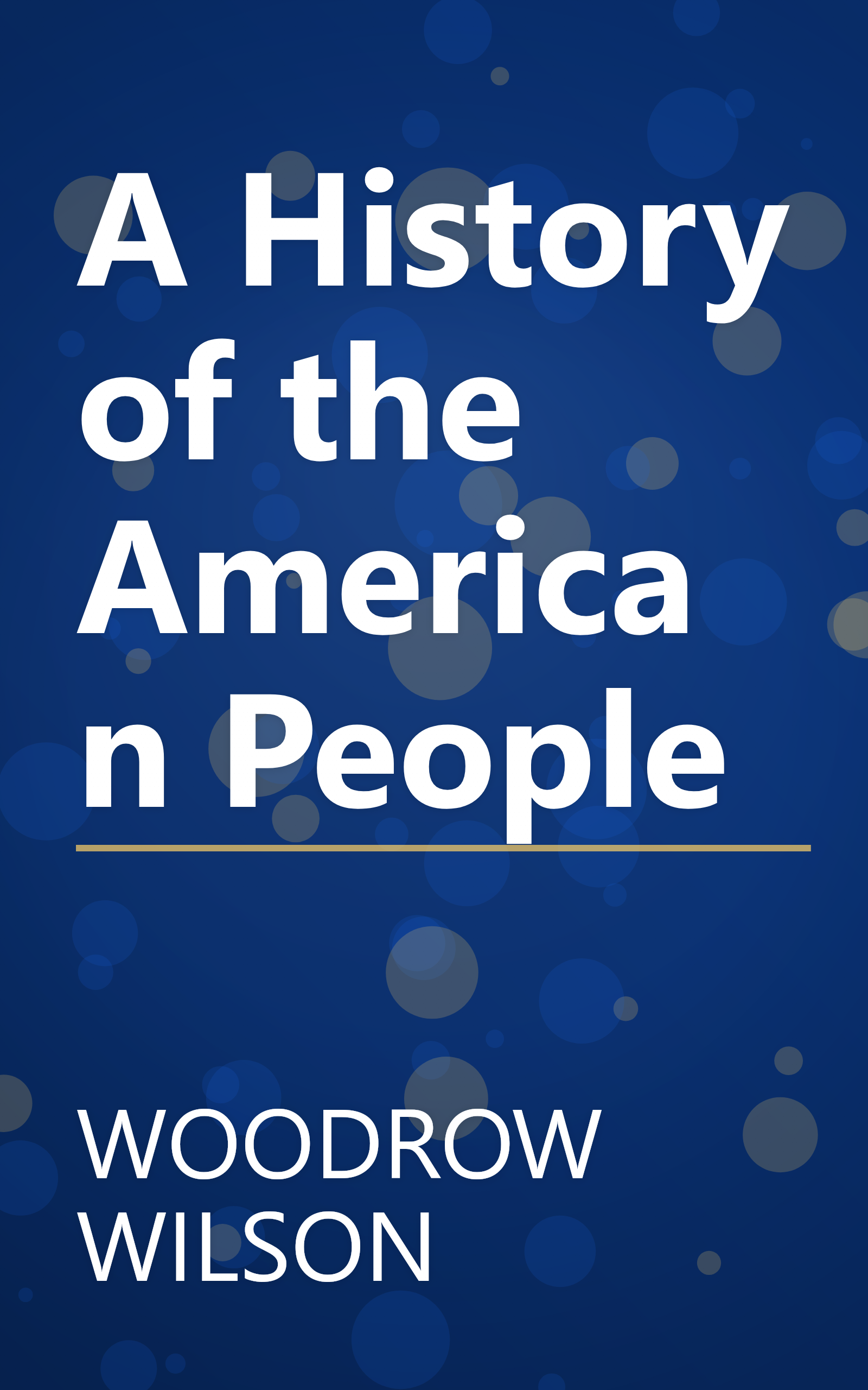 A History of the American People book cover