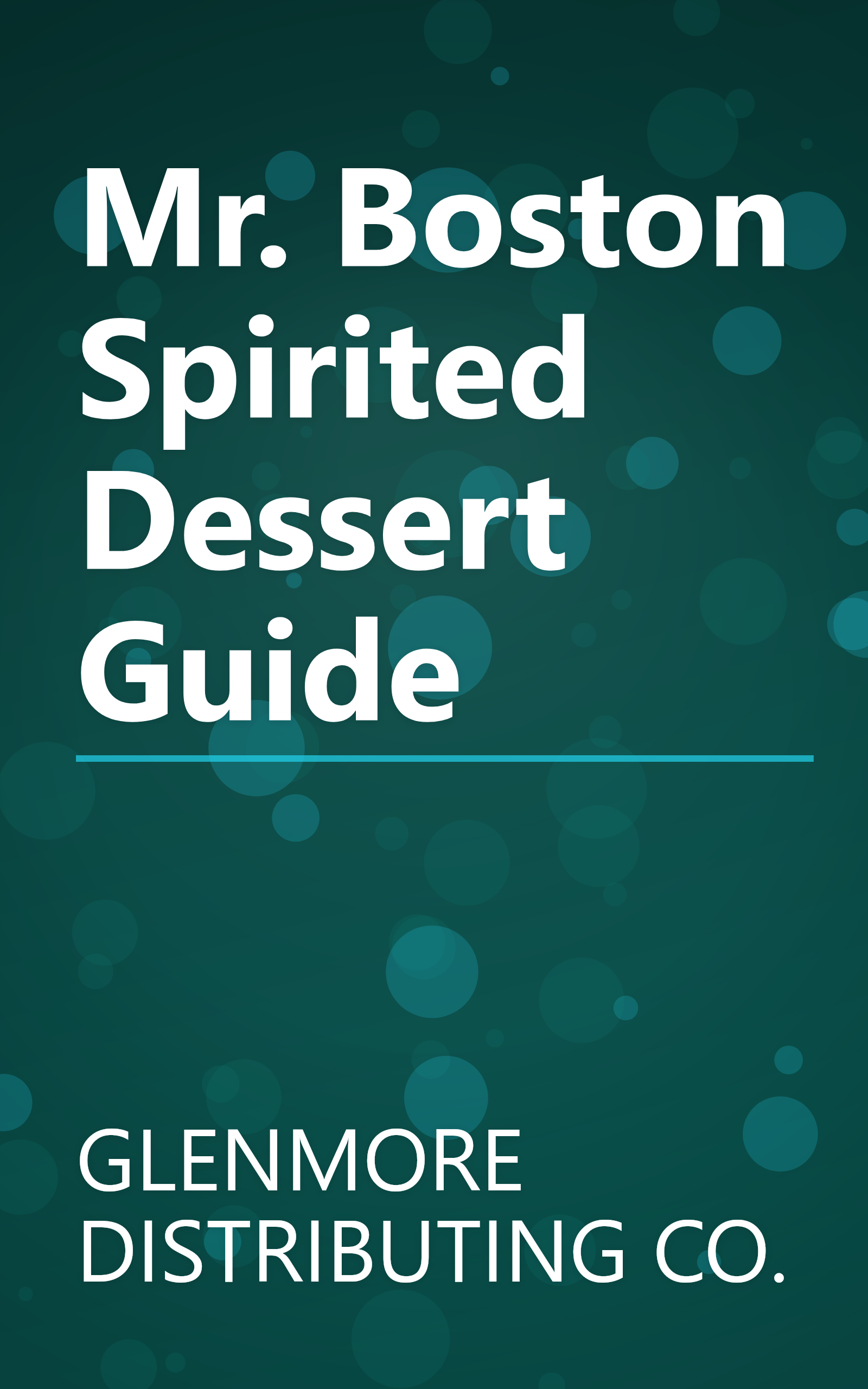 Mr. Boston Spirited Dessert Guide book cover