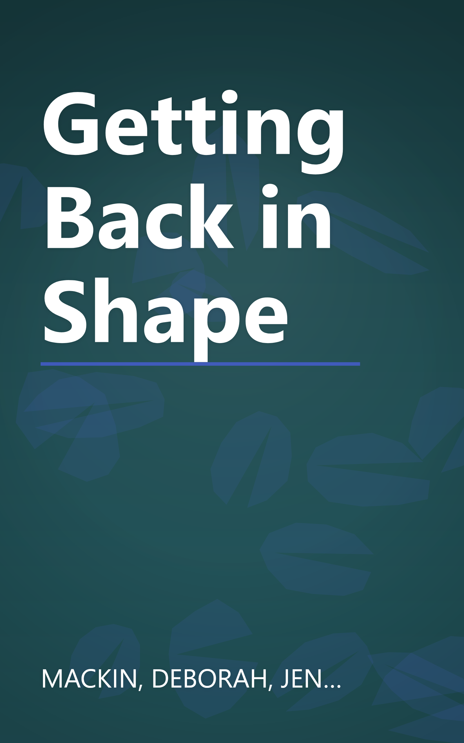 Getting Back in Shape book cover
