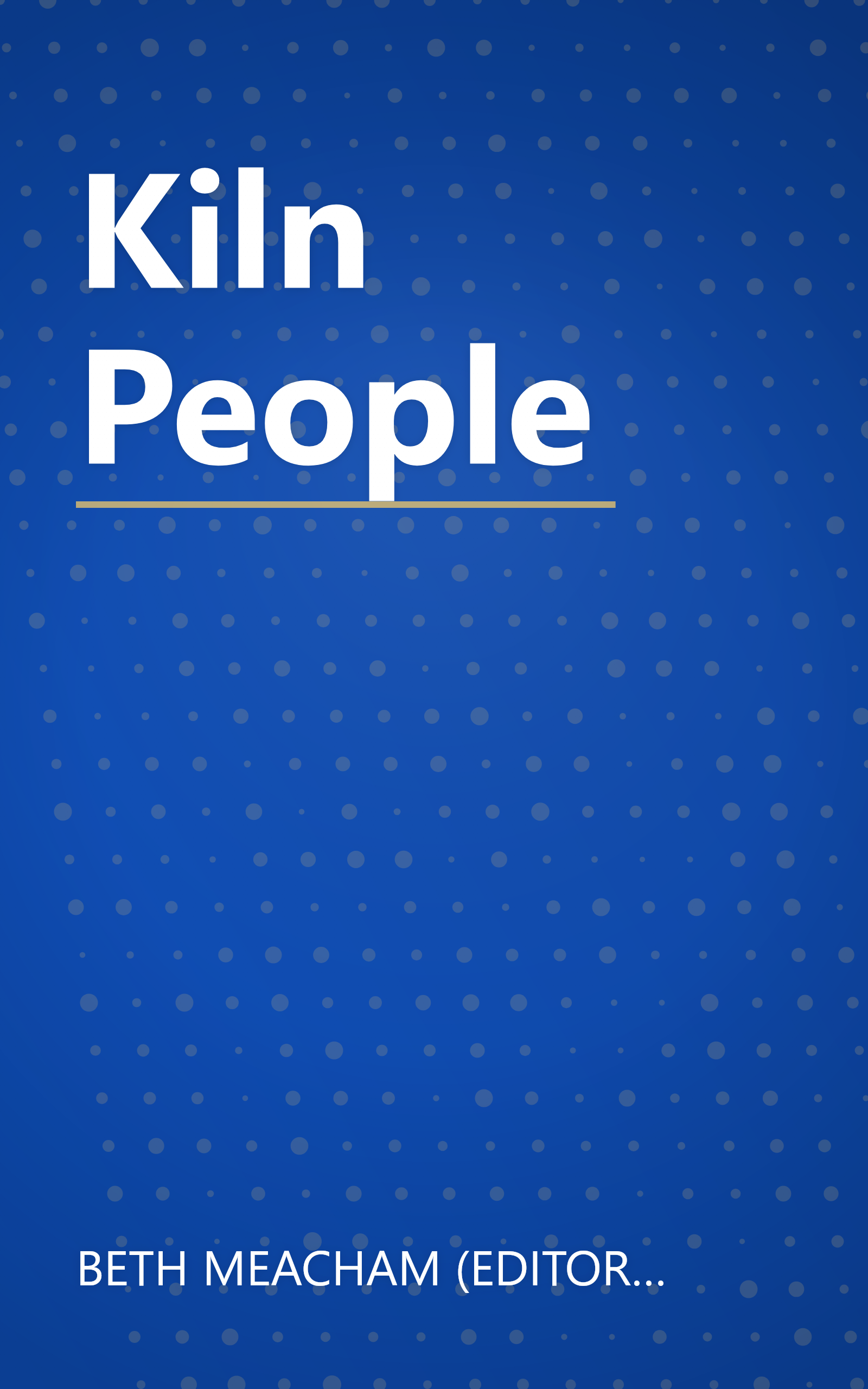 Kiln People book cover
