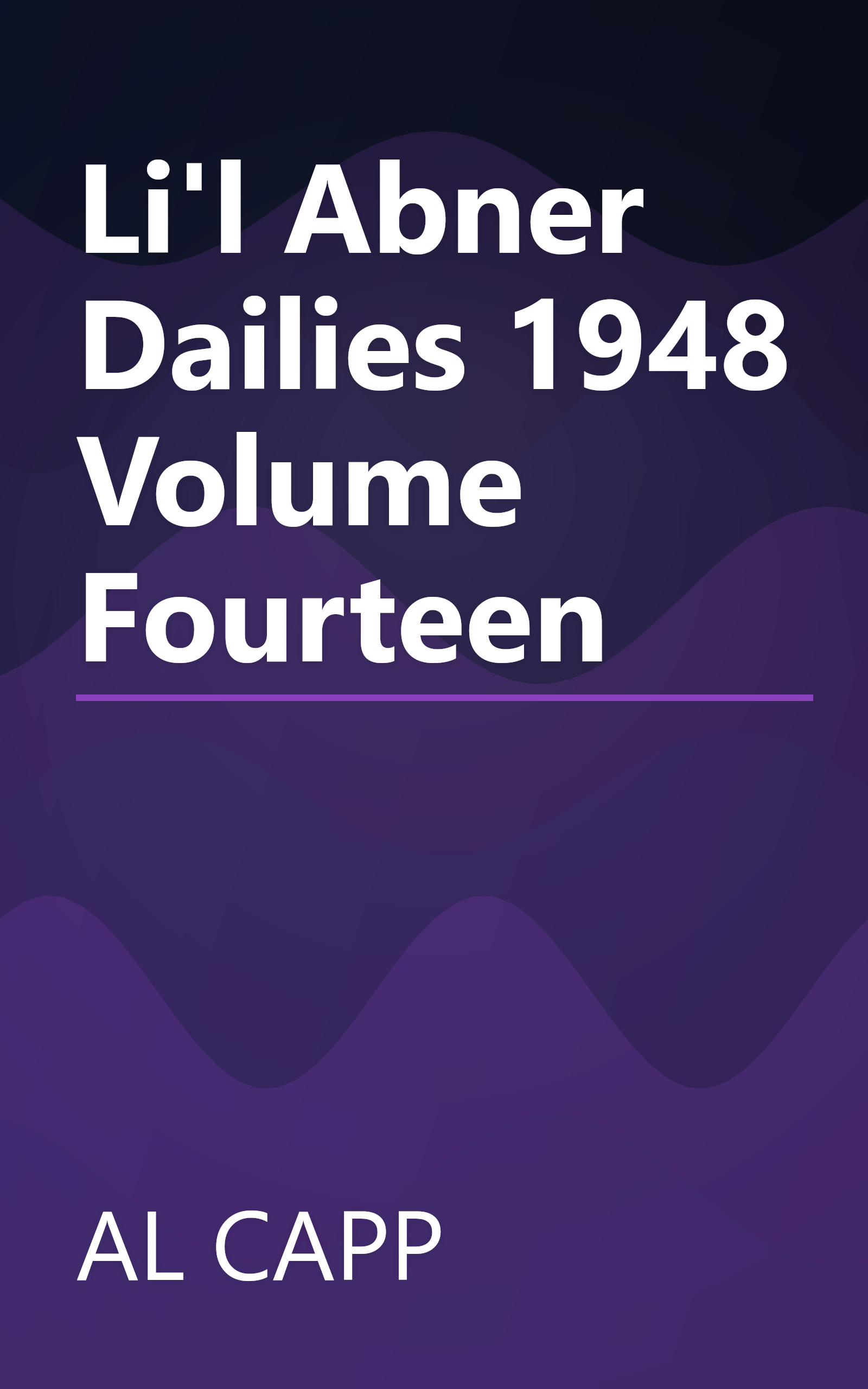 Li'l Abner Dailies 1948 Volume Fourteen book cover