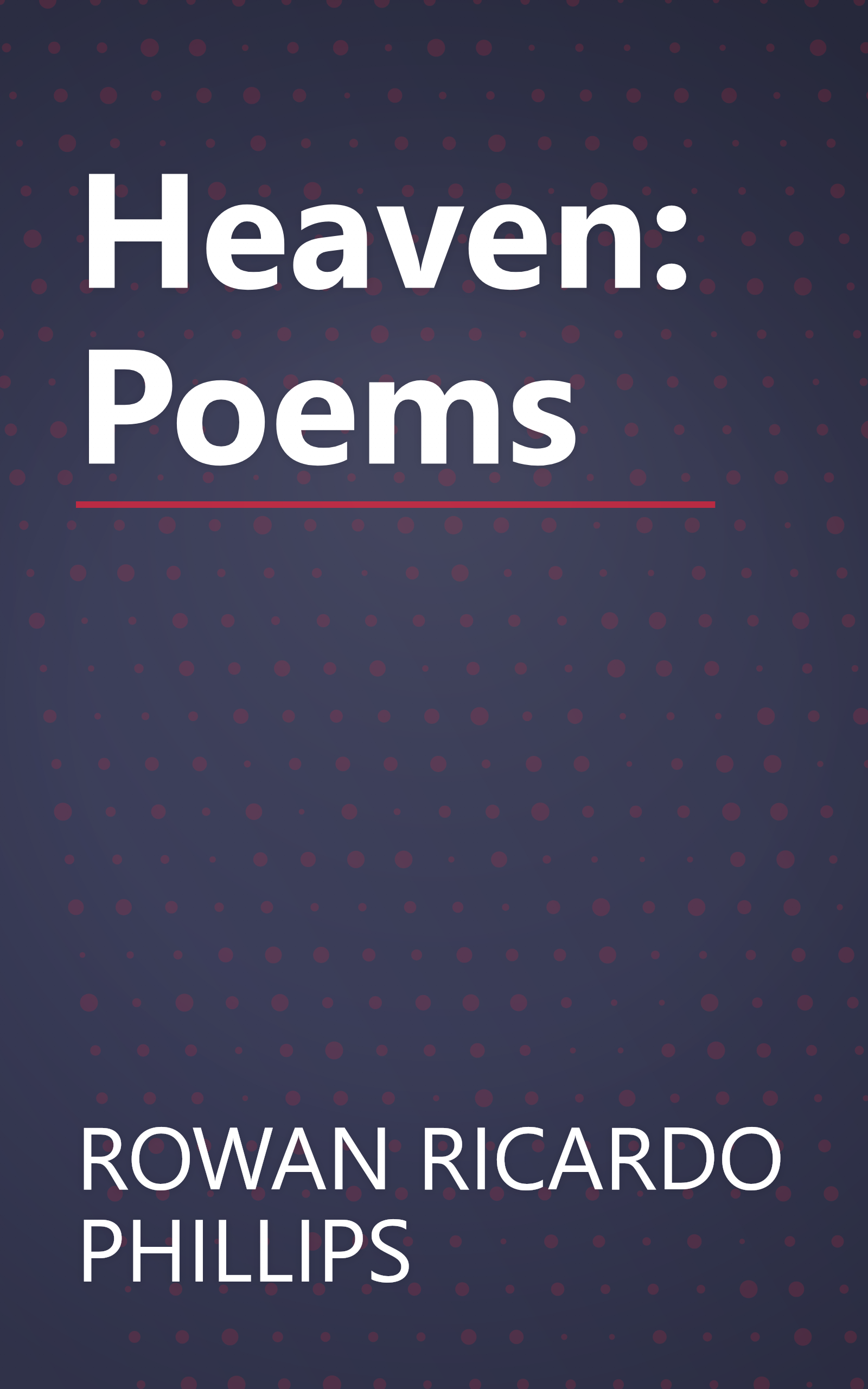 Heaven: Poems book cover