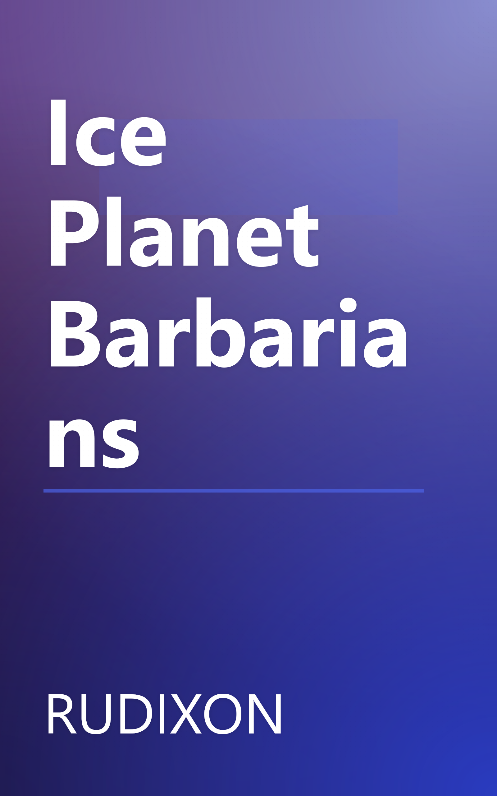 Ice Planet Barbarians book cover