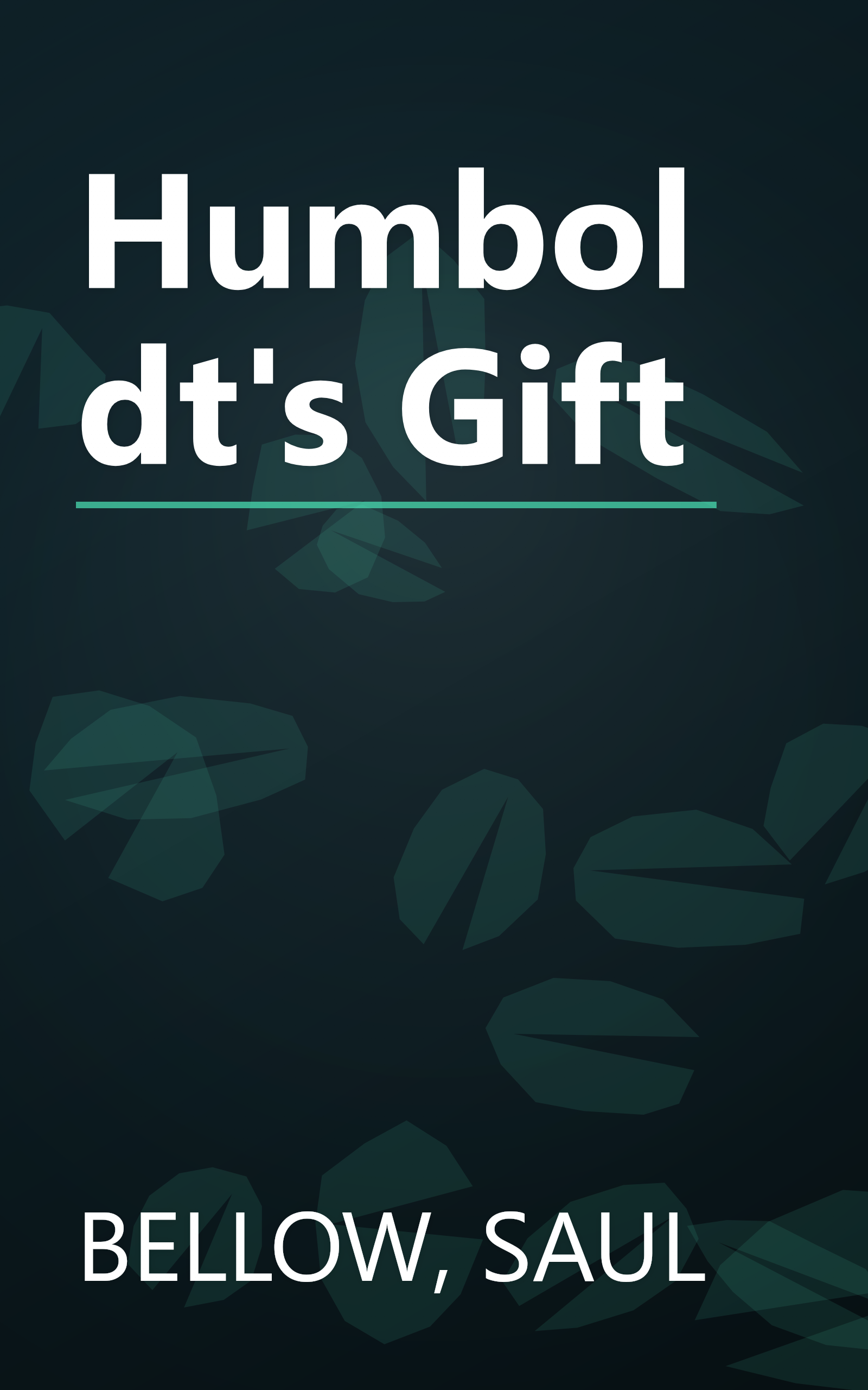 Humboldt's Gift book cover