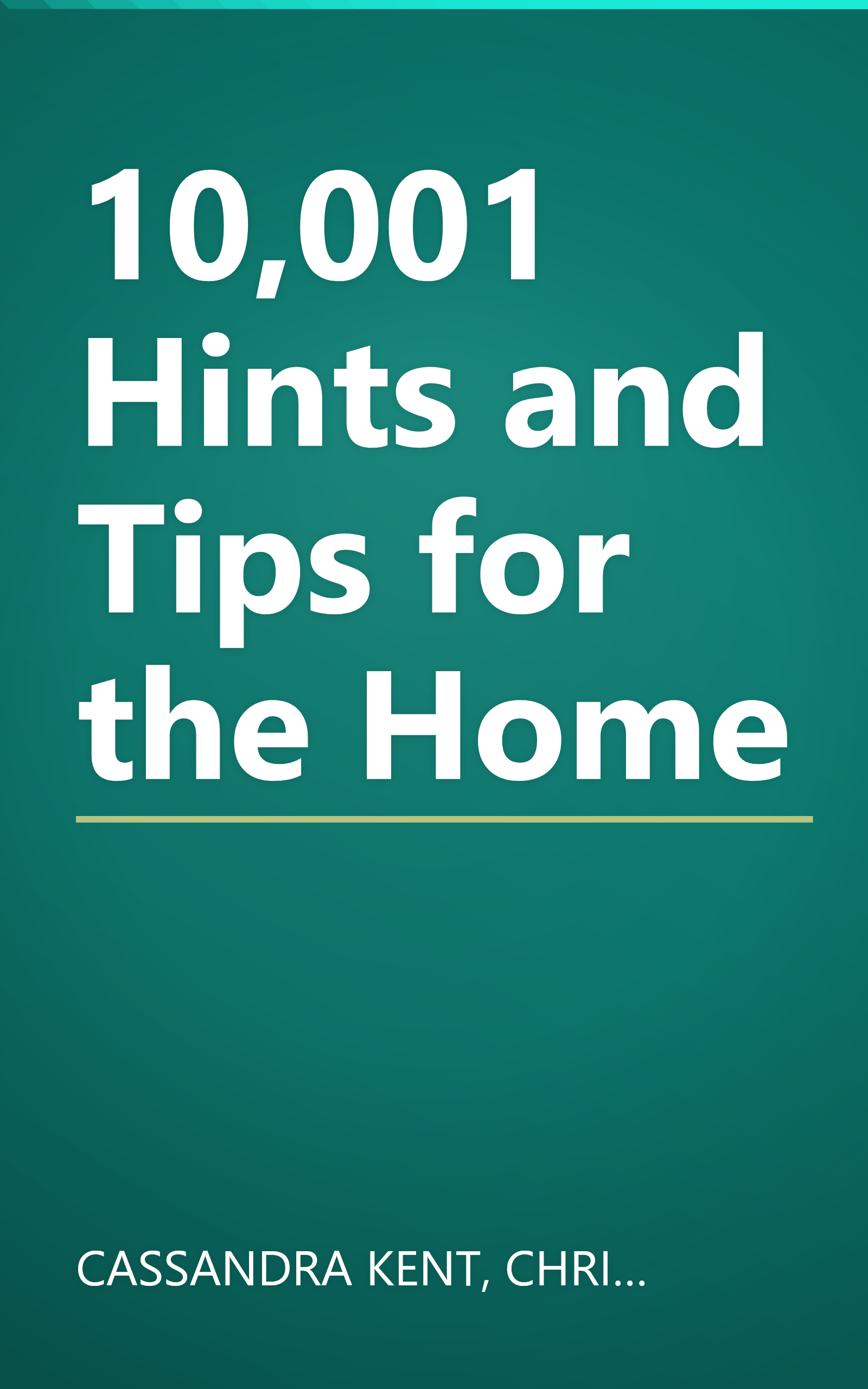 10,001 Hints and Tips for the Home book cover