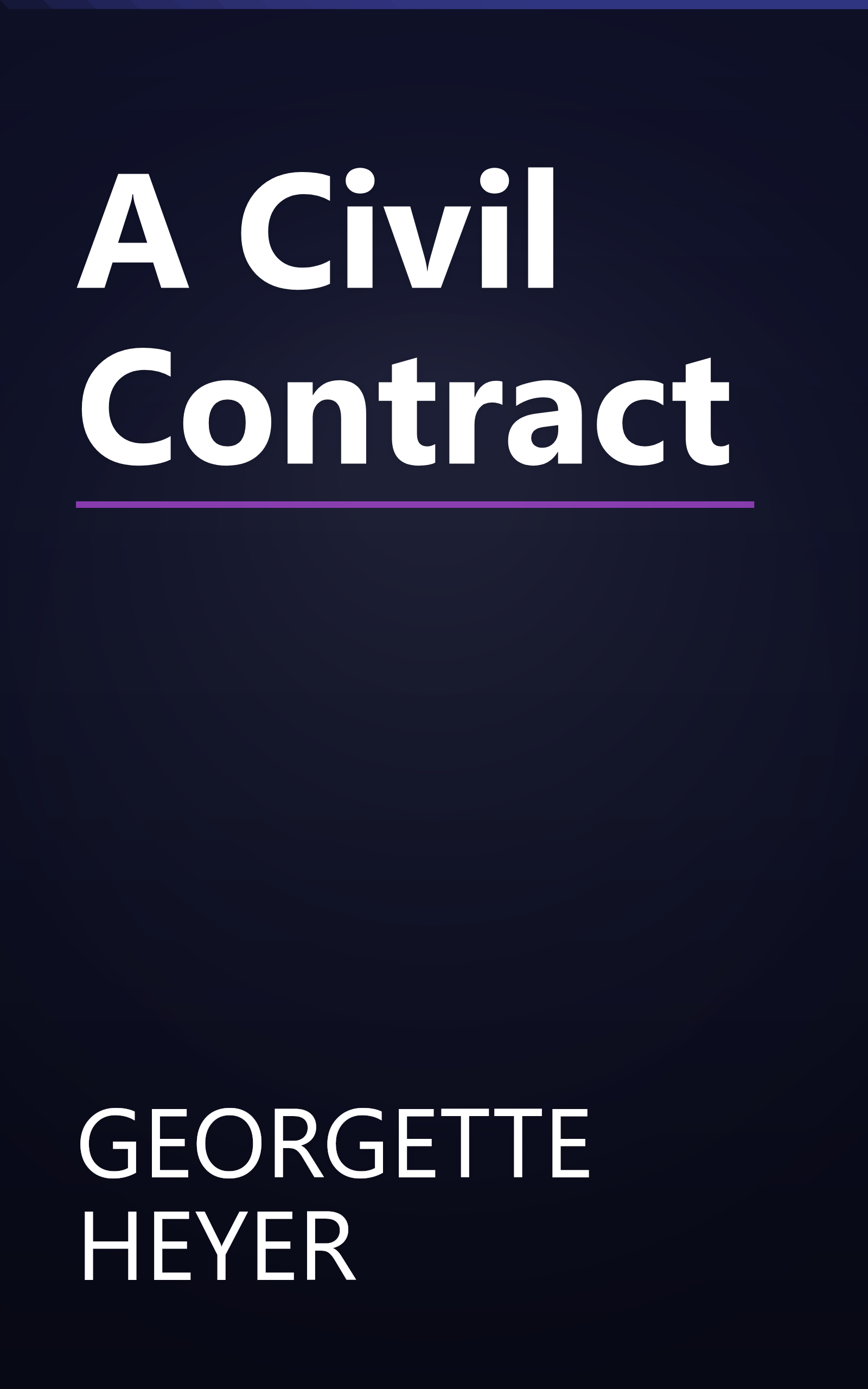 A Civil Contract book cover