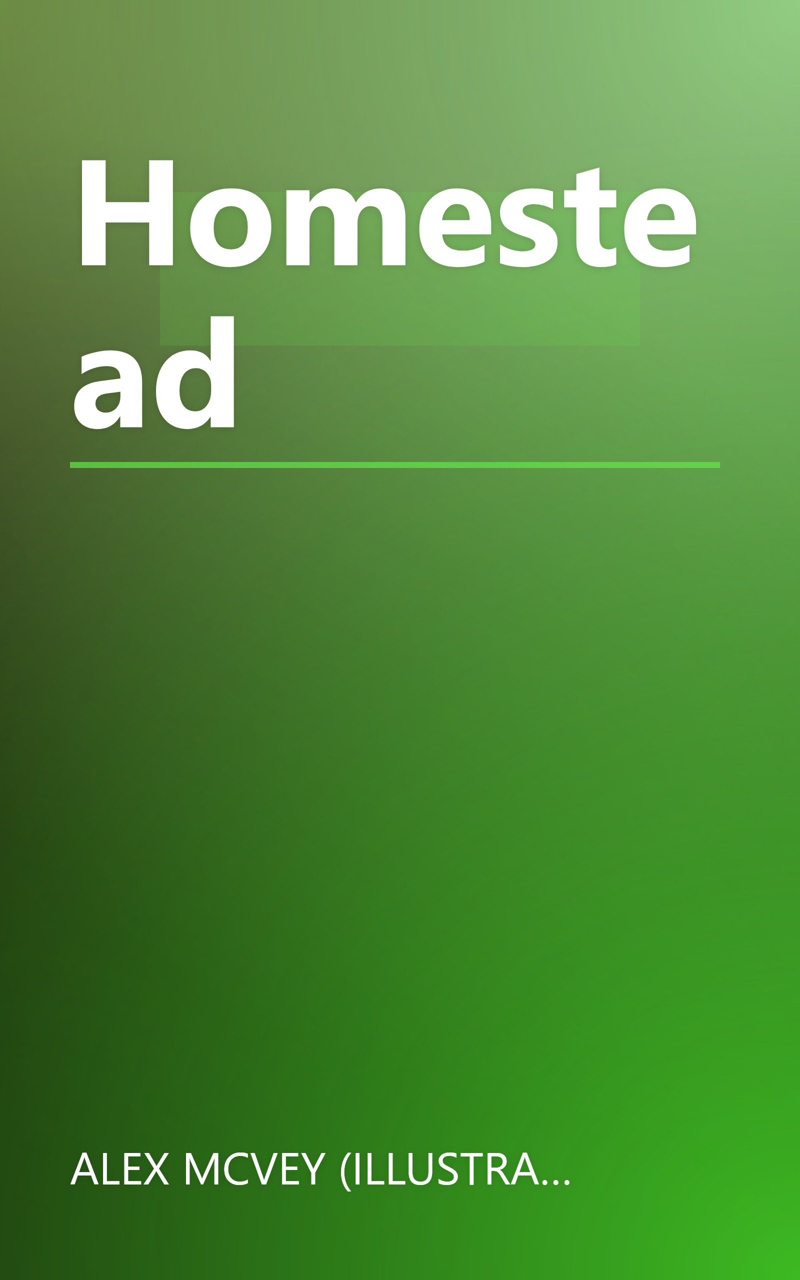 Homestead book cover