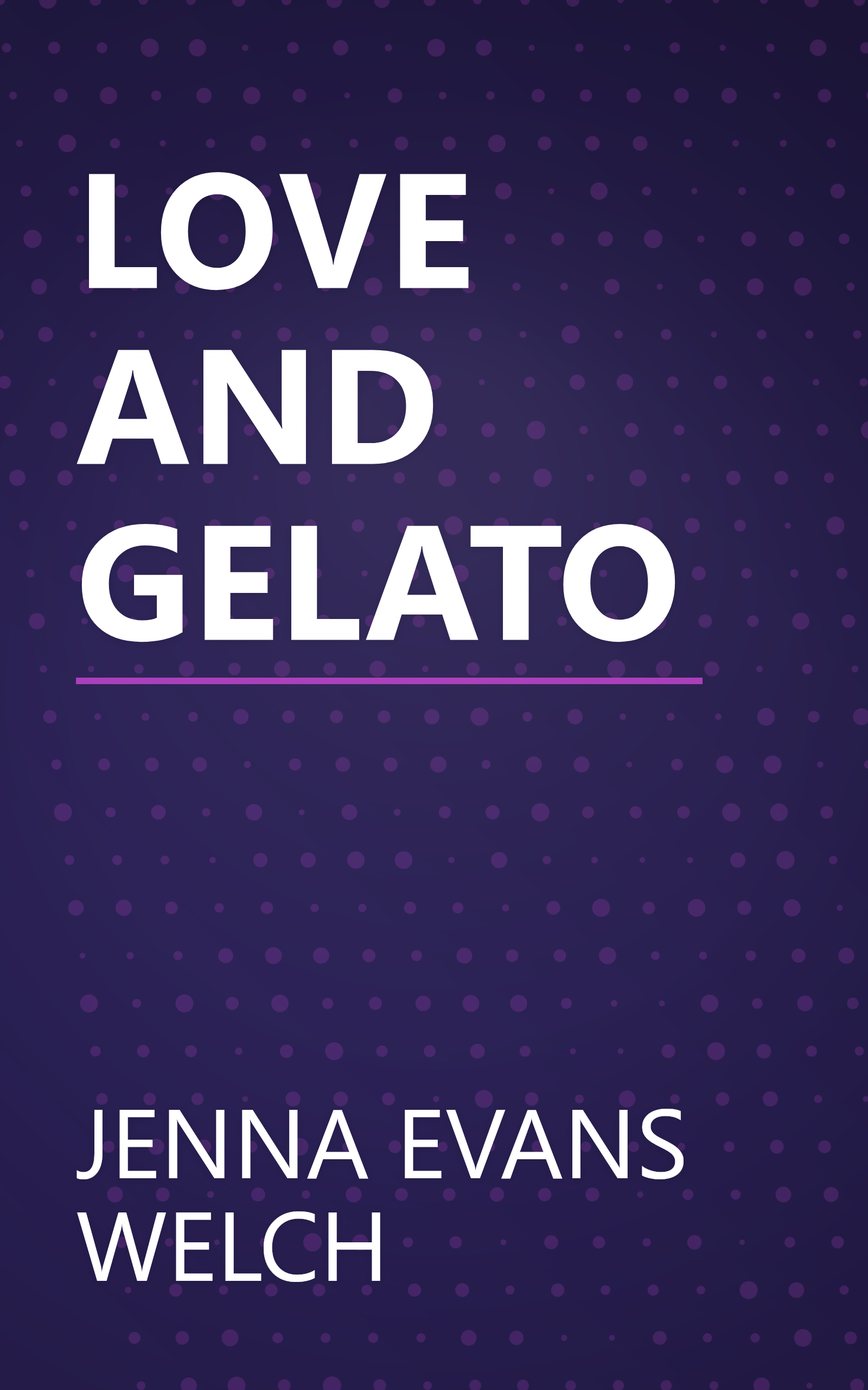 LOVE AND GELATO book cover