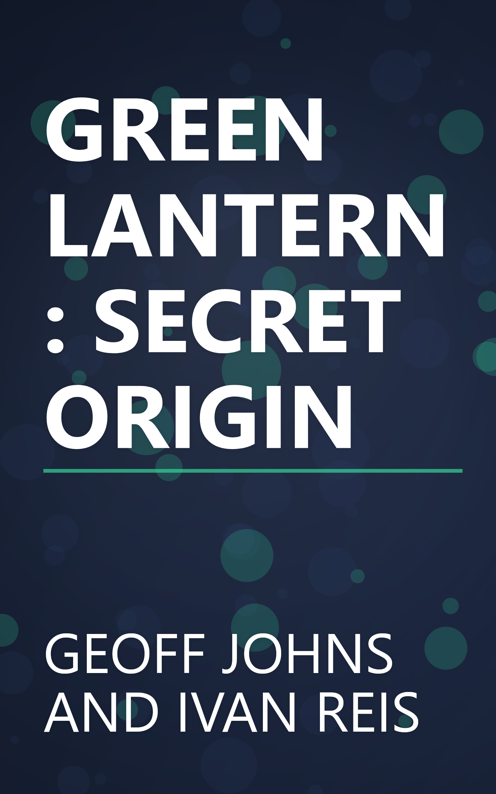 GREEN LANTERN: SECRET ORIGIN book cover