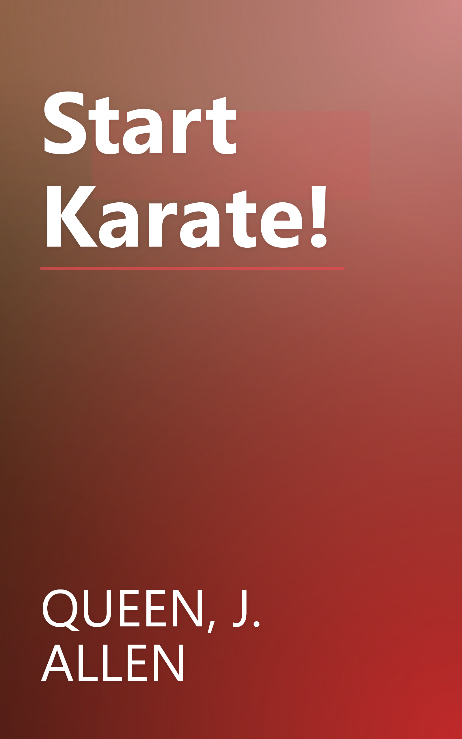 Start Karate! book cover