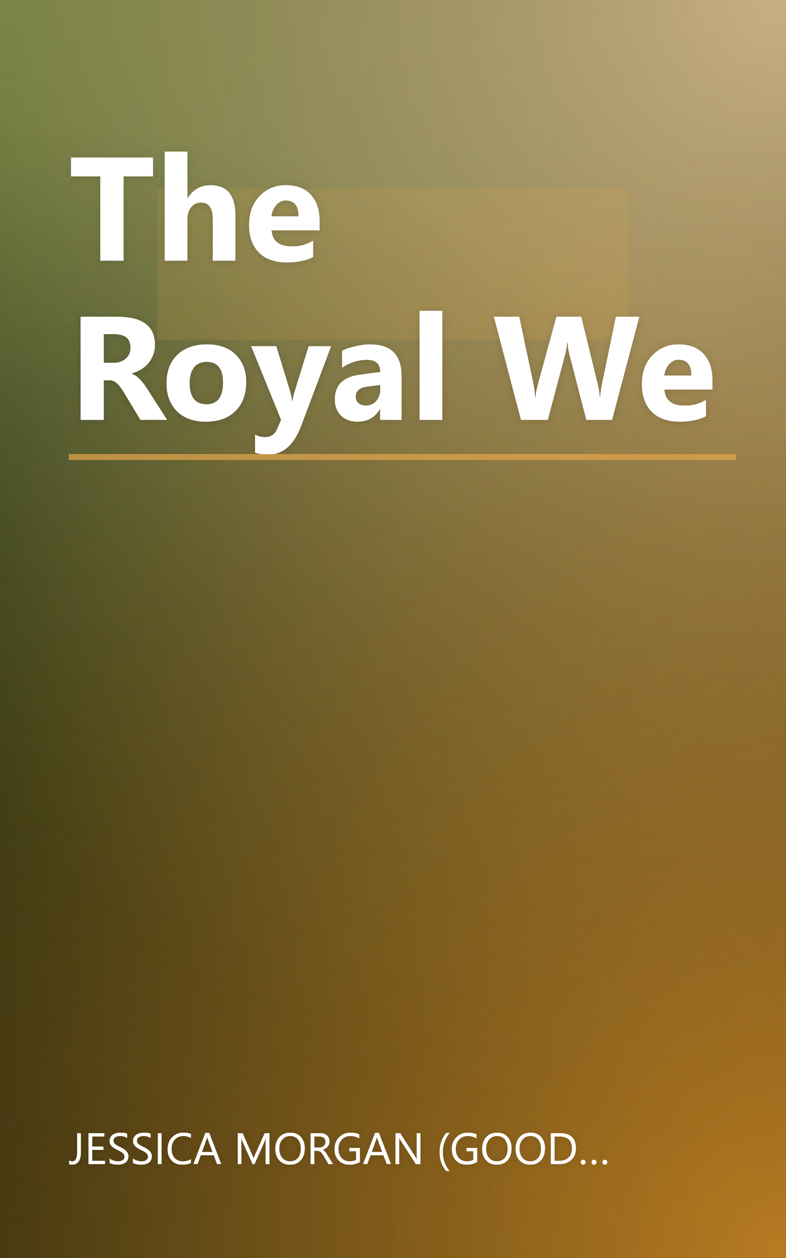 The Royal We book cover
