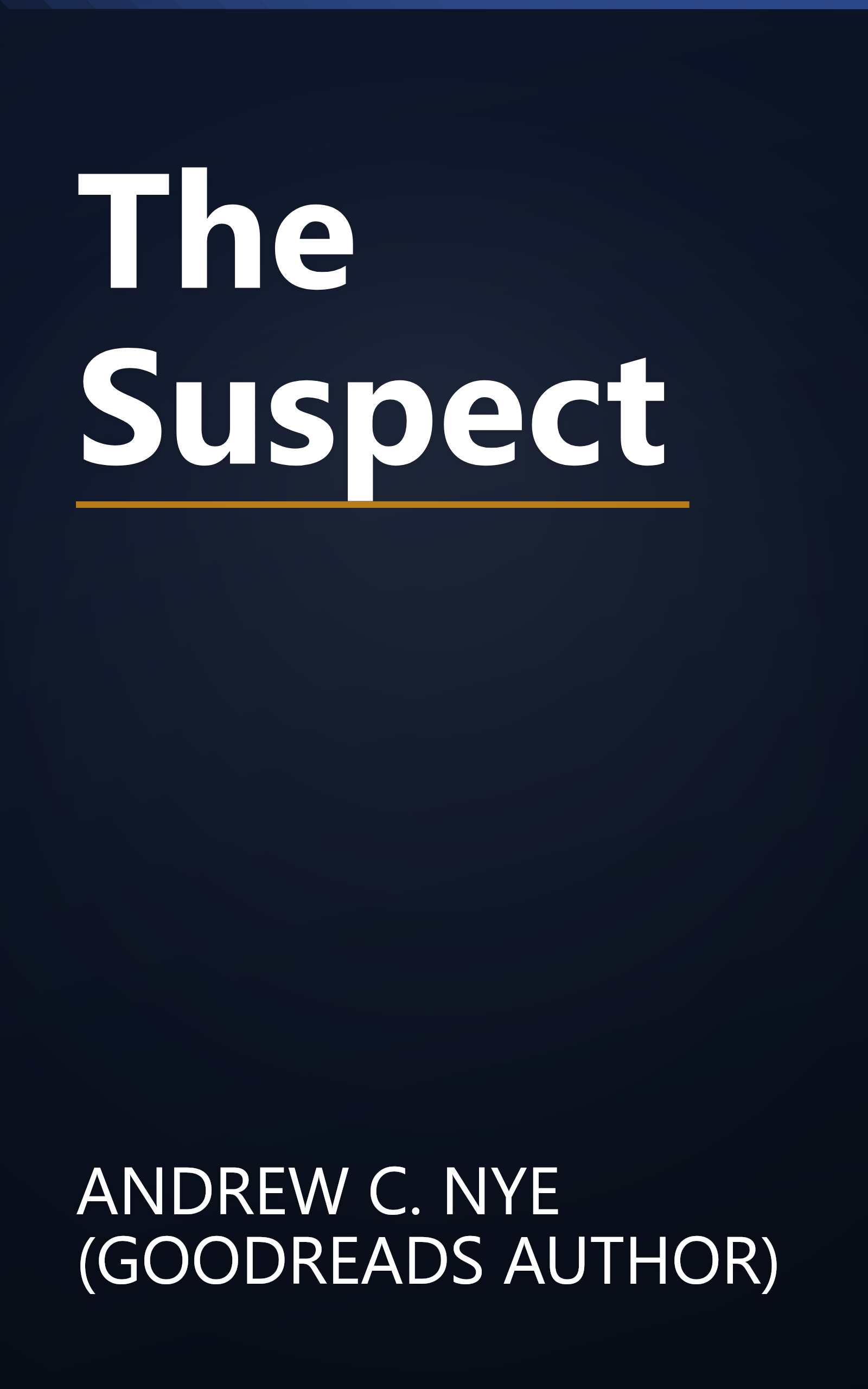 The Suspect book cover