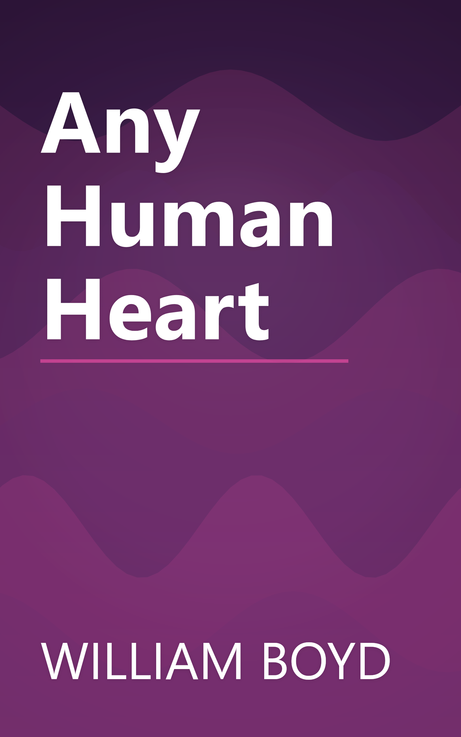 Any Human Heart book cover