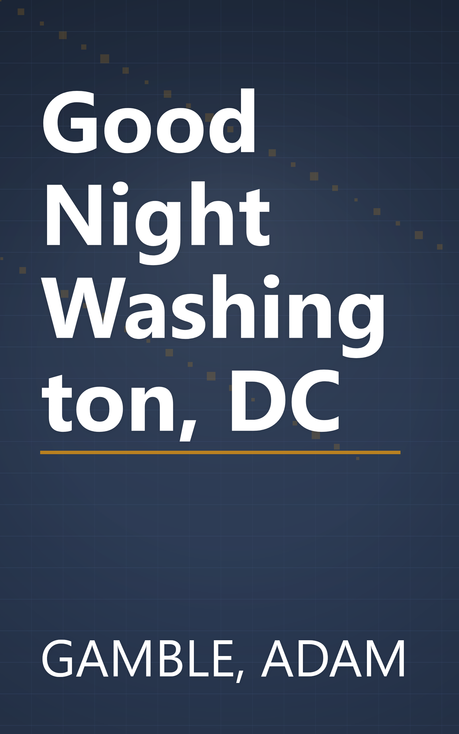Good Night Washington, DC book cover