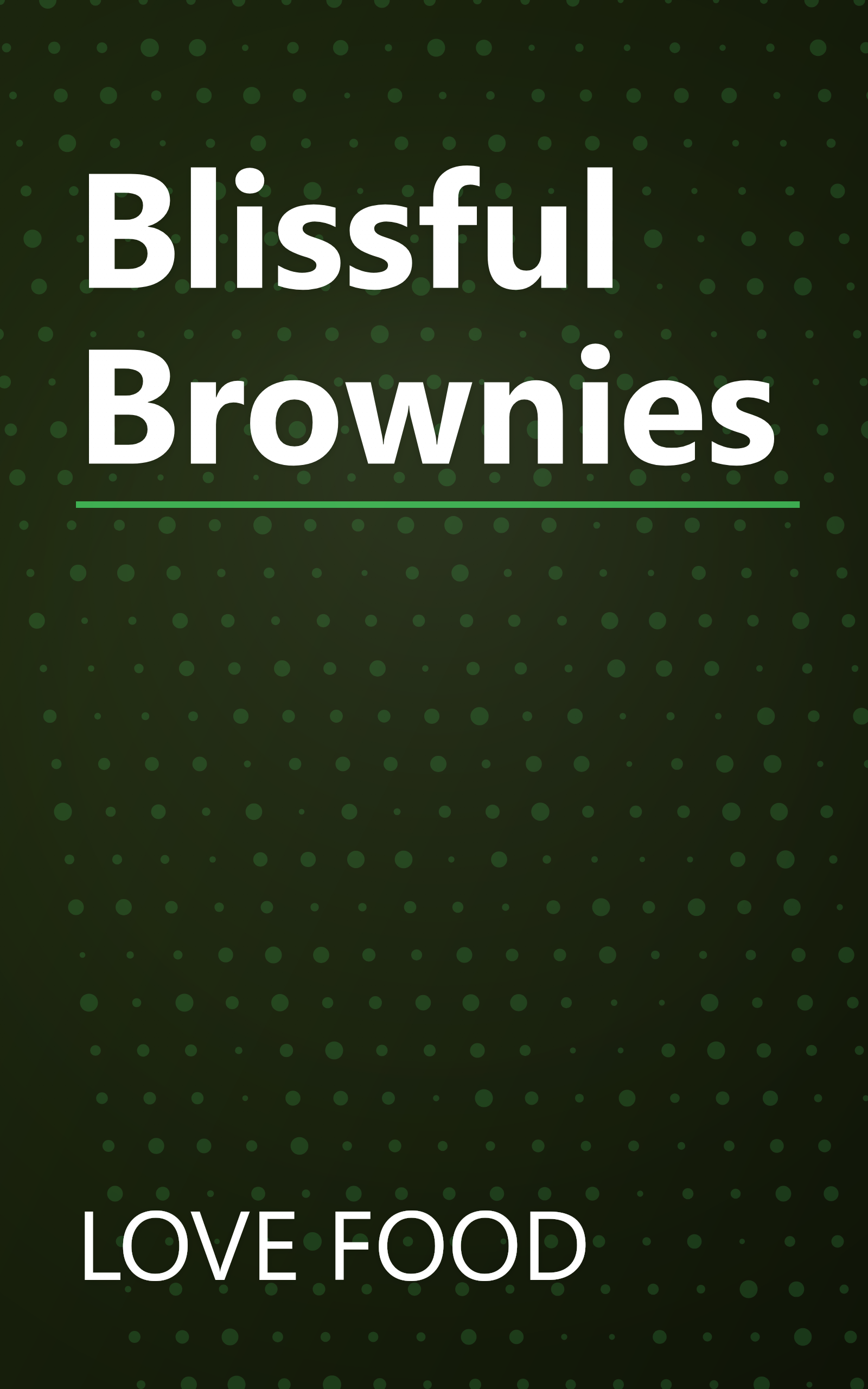 Blissful Brownies book cover