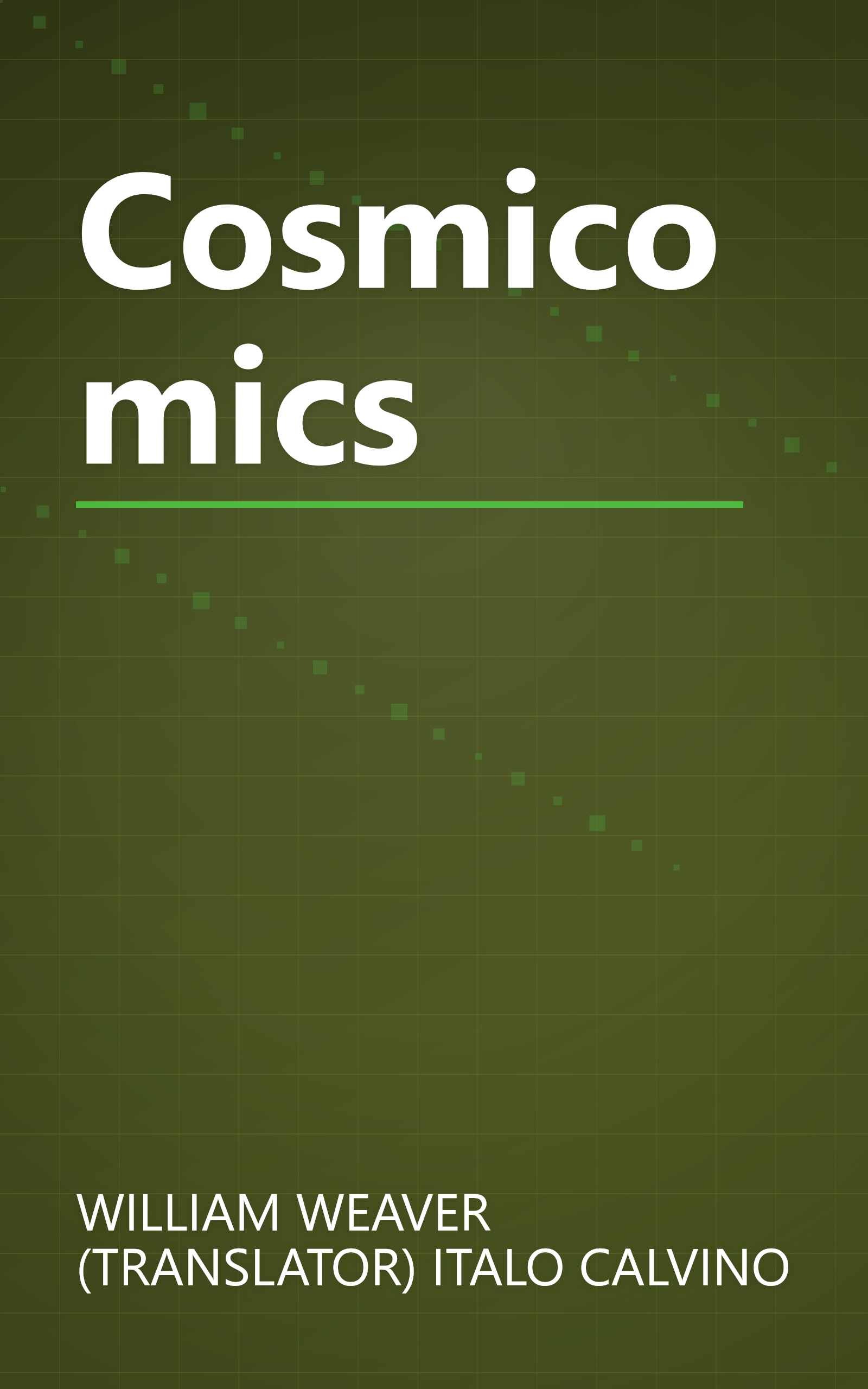 Cosmicomics book cover