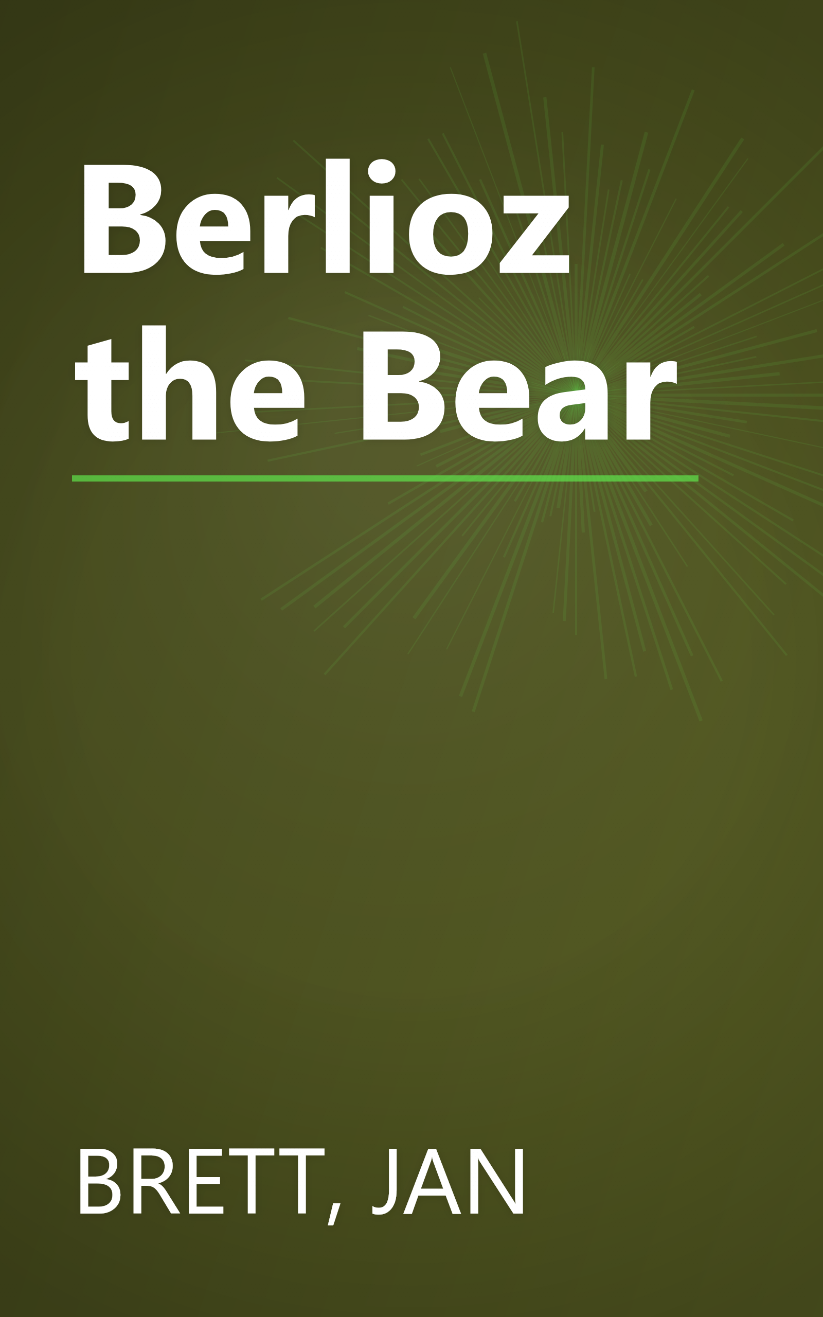 Berlioz the Bear book cover