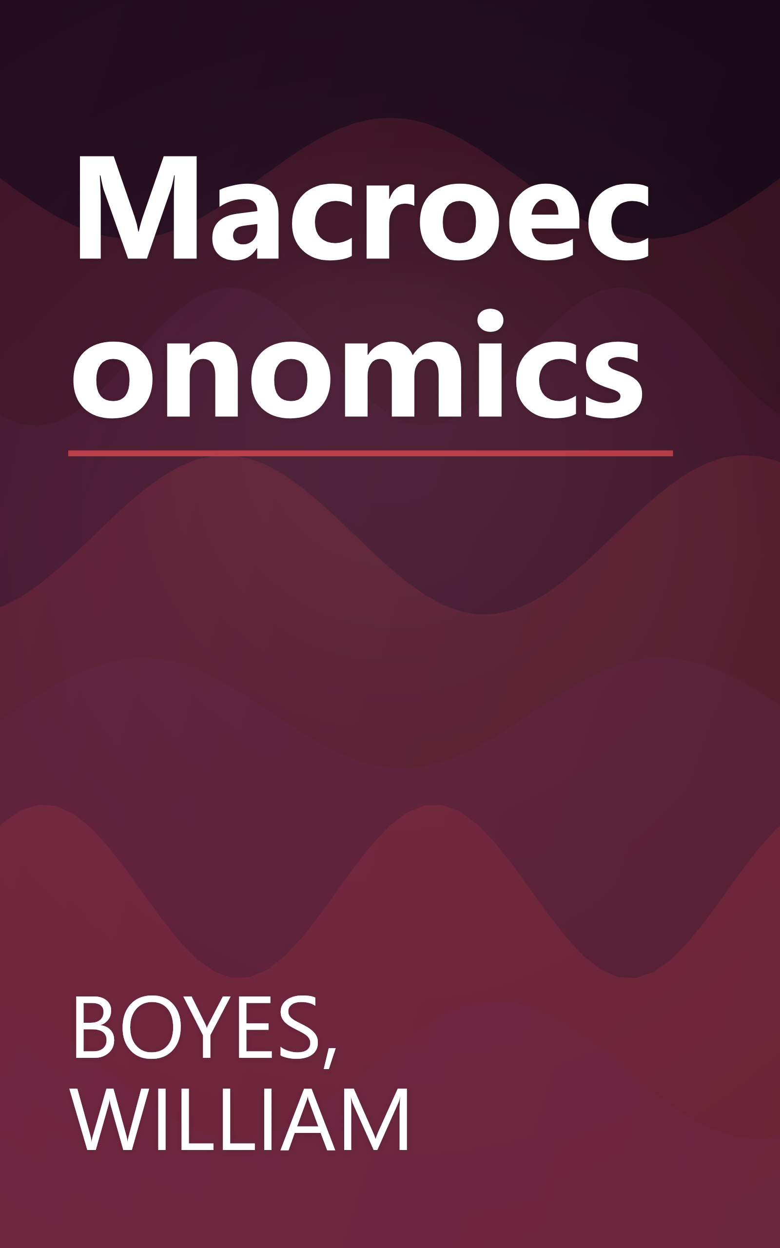 Macroeconomics book cover