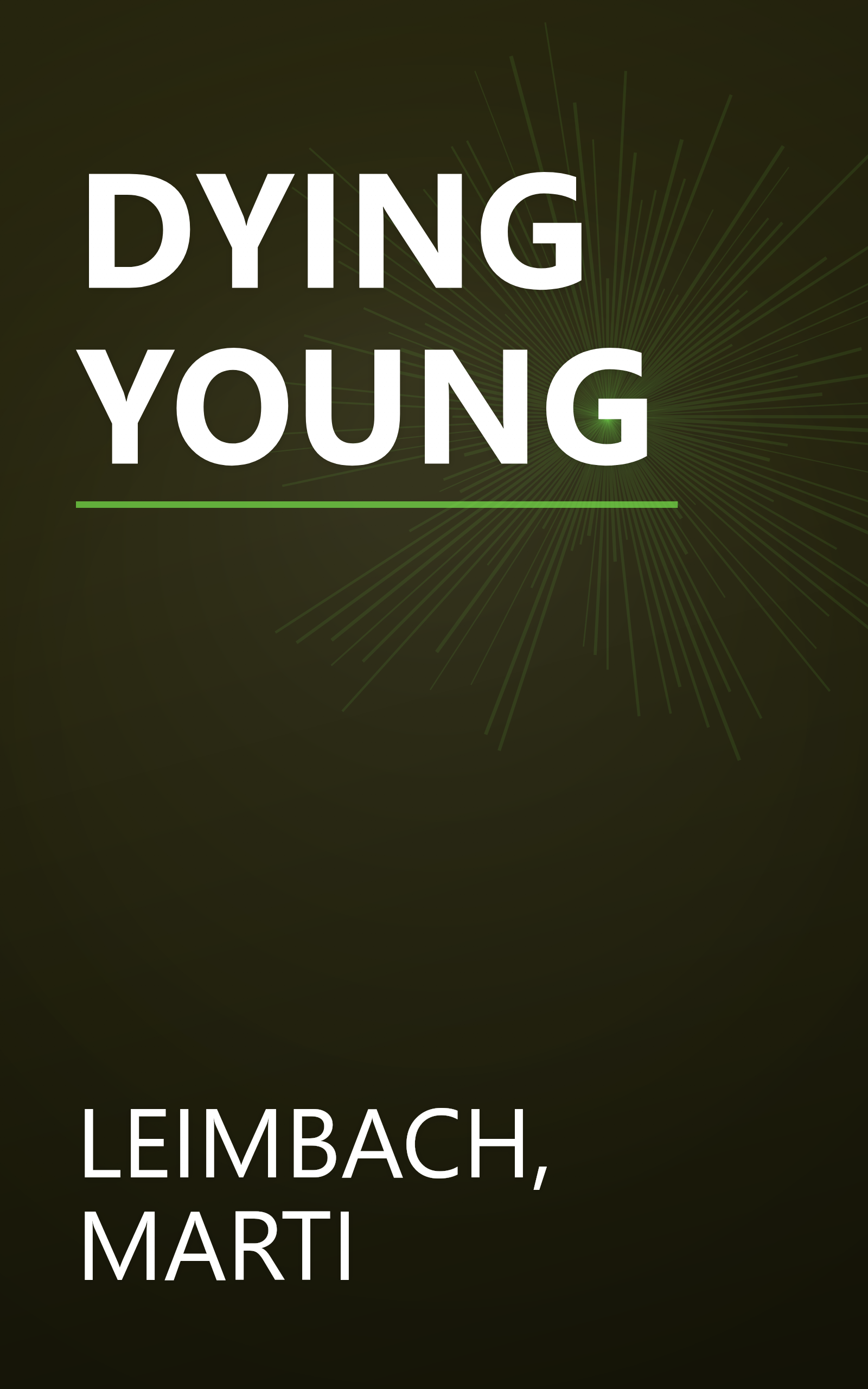 DYING YOUNG book cover