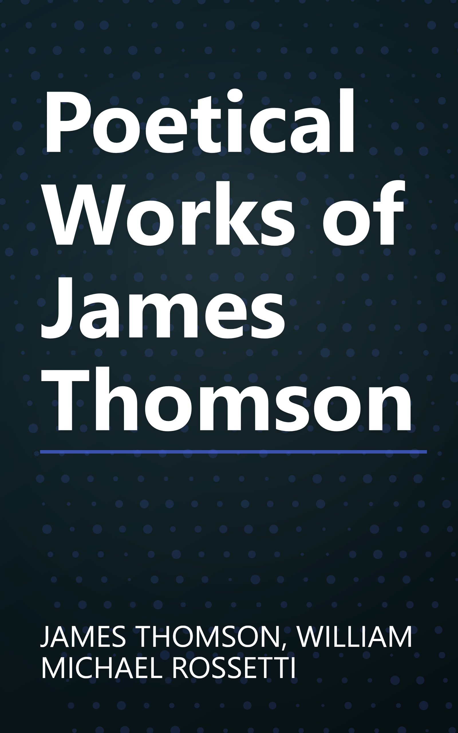 Poetical Works of James Thomson book cover