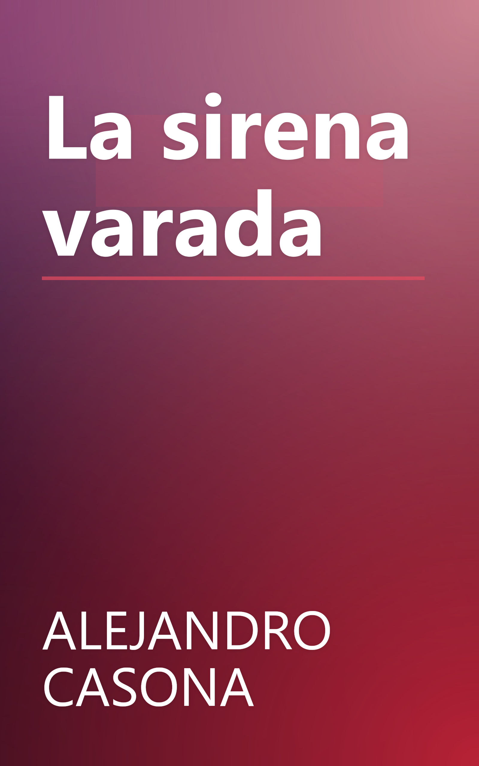 La sirena varada book cover