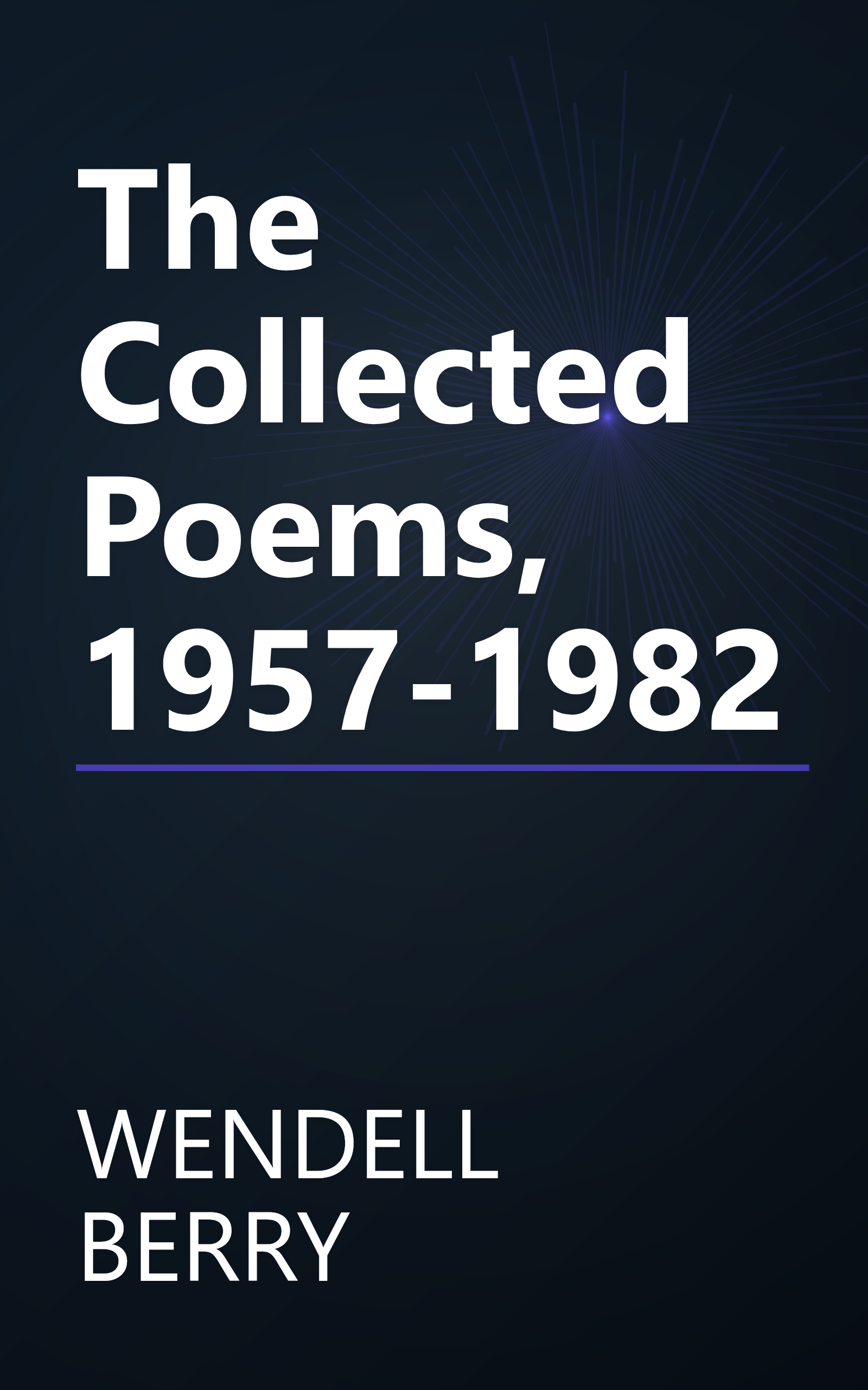 The Collected Poems, 1957-1982 book cover