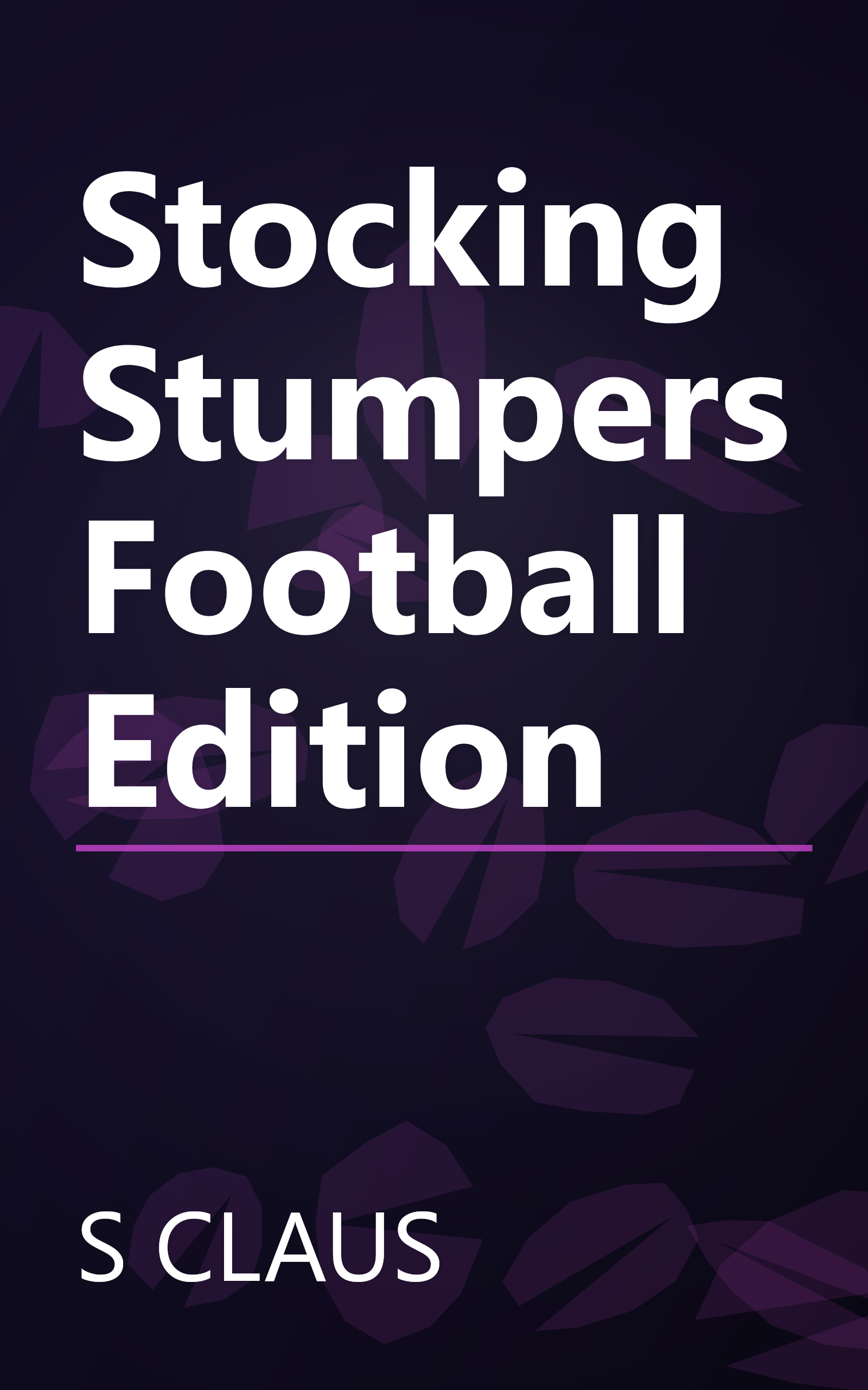 Stocking Stumpers Football Edition book cover