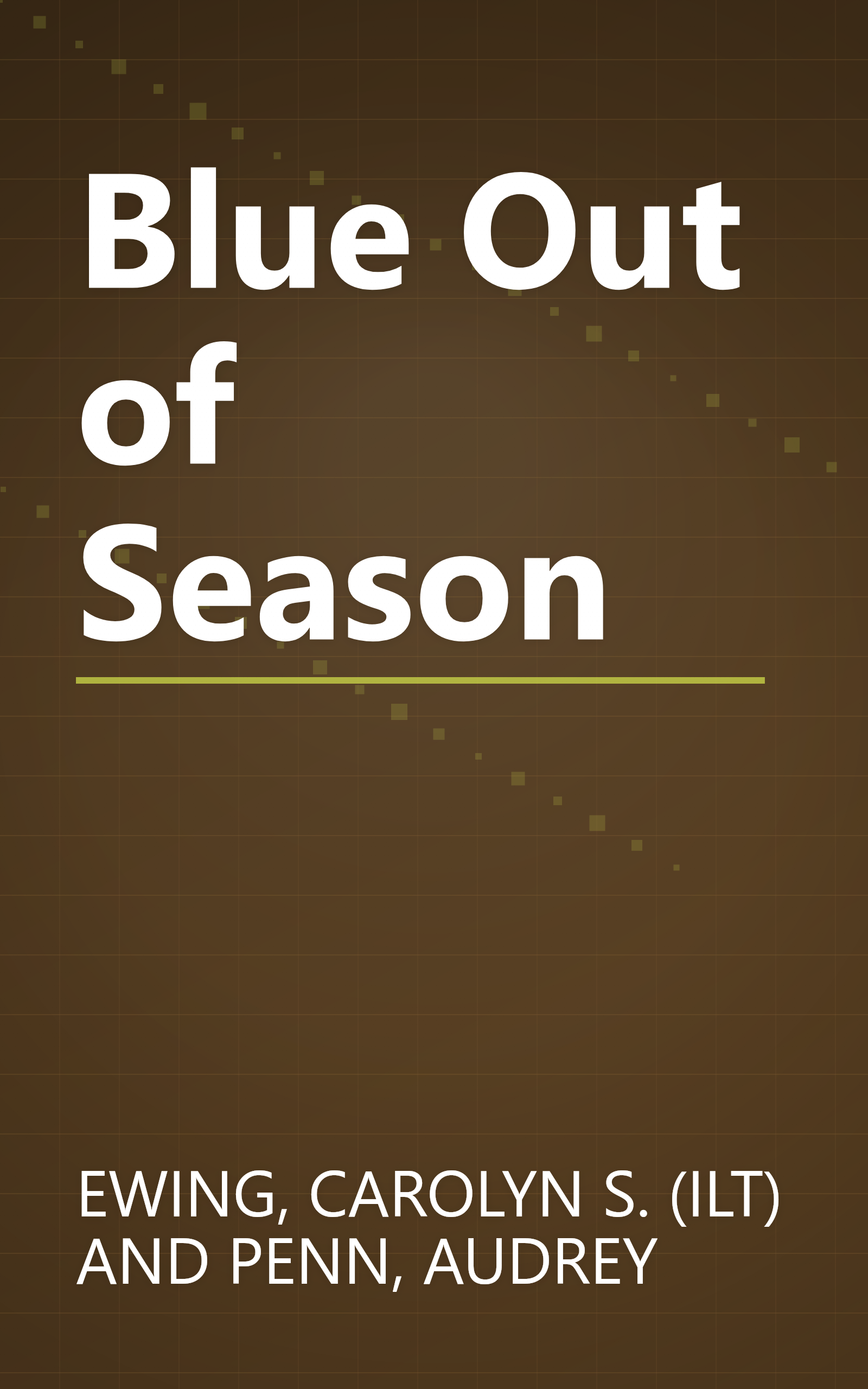Blue Out of Season book cover