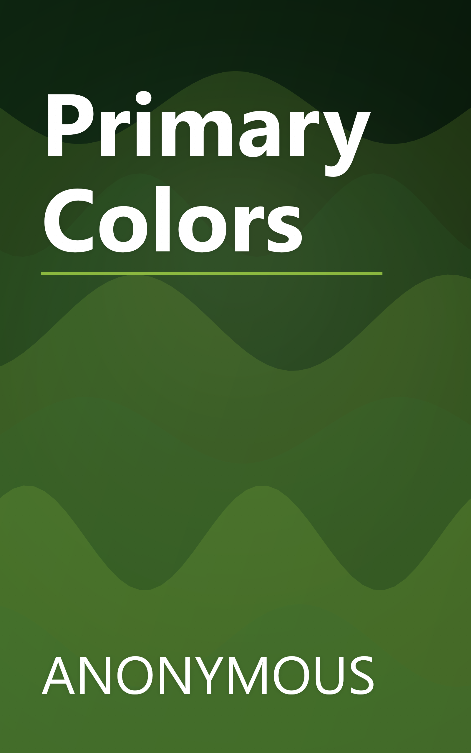 Primary Colors book cover