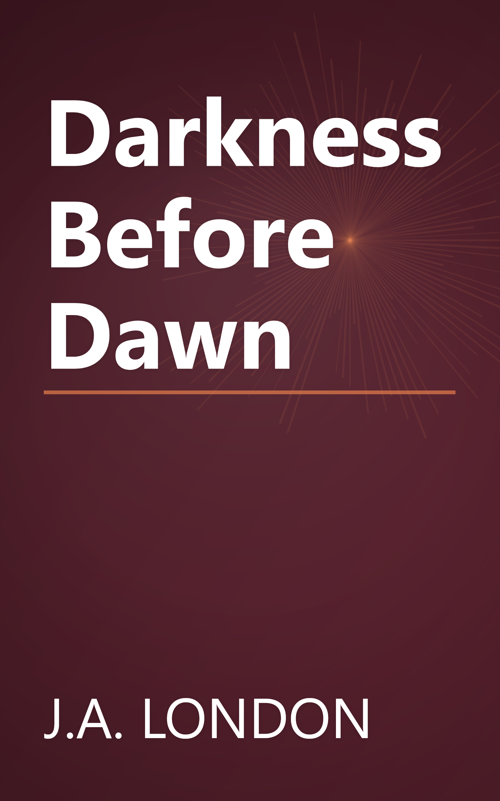 Darkness Before Dawn book cover