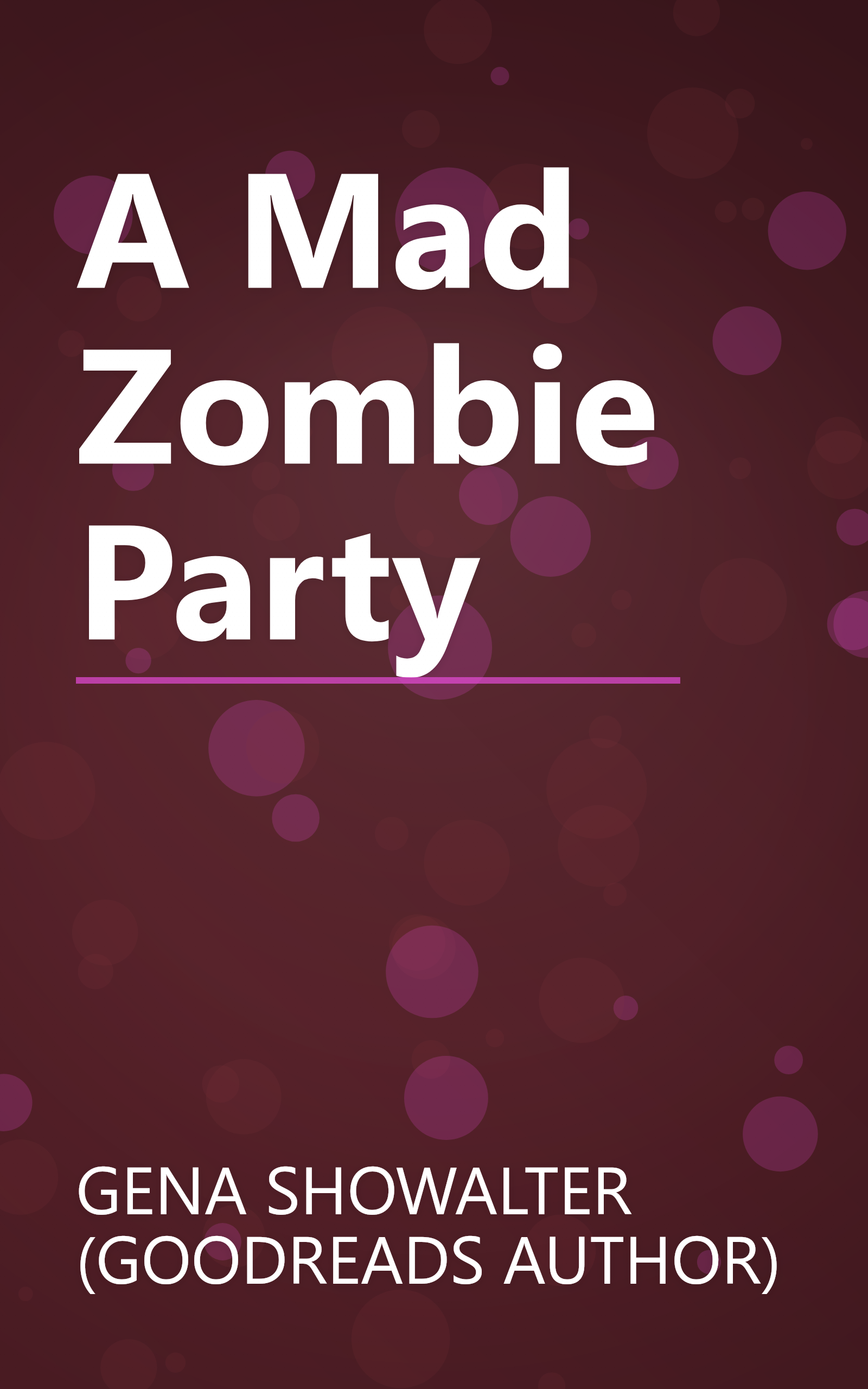 A Mad Zombie Party book cover