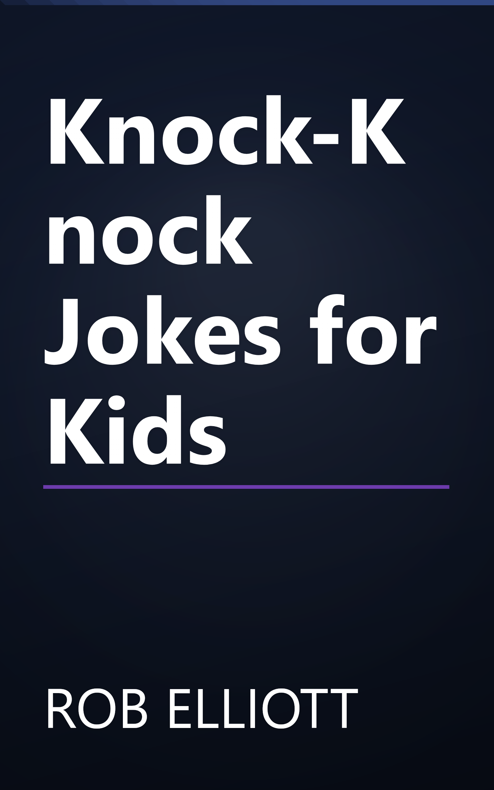 Knock-Knock Jokes for Kids book cover
