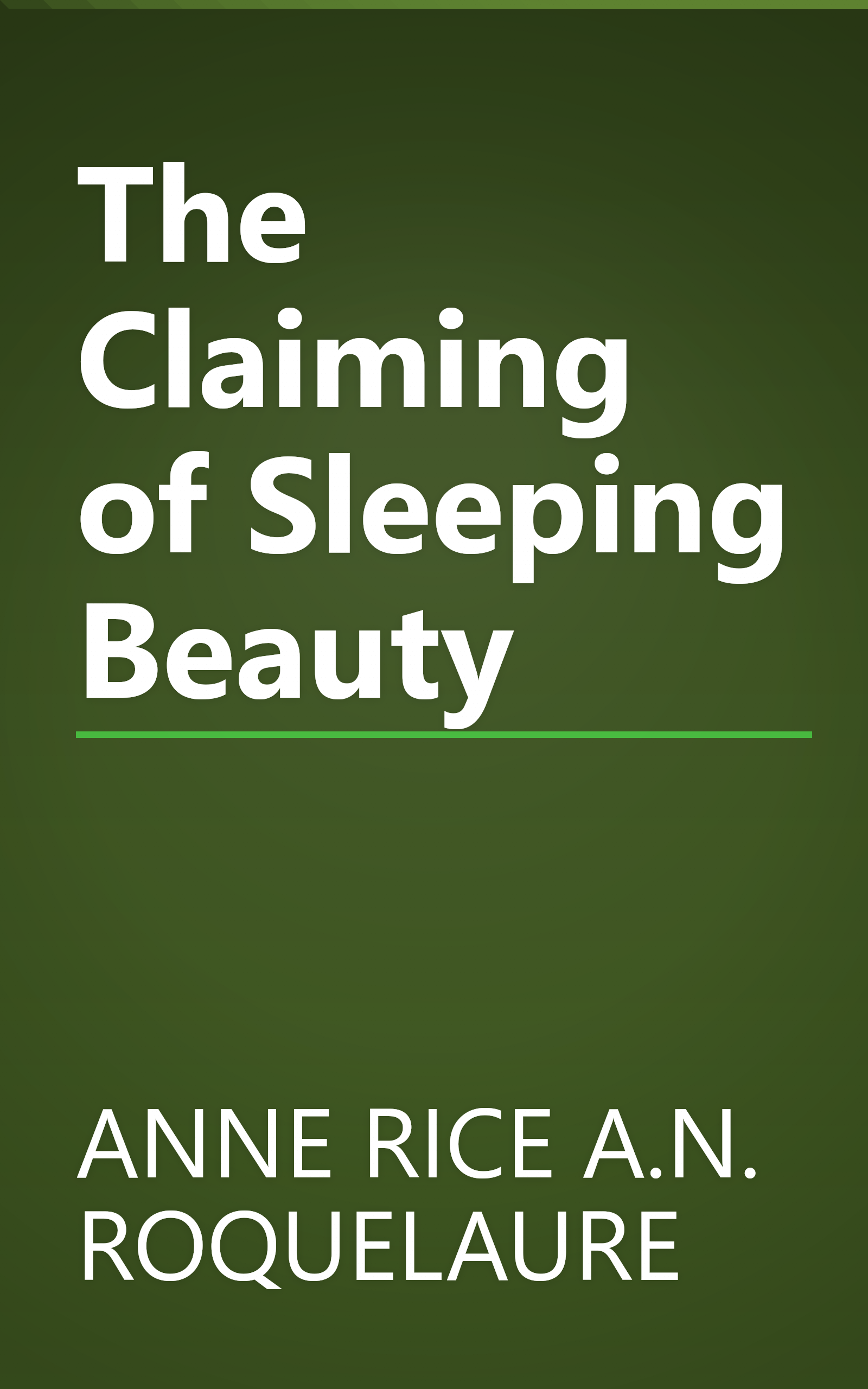The Claiming of Sleeping Beauty book cover