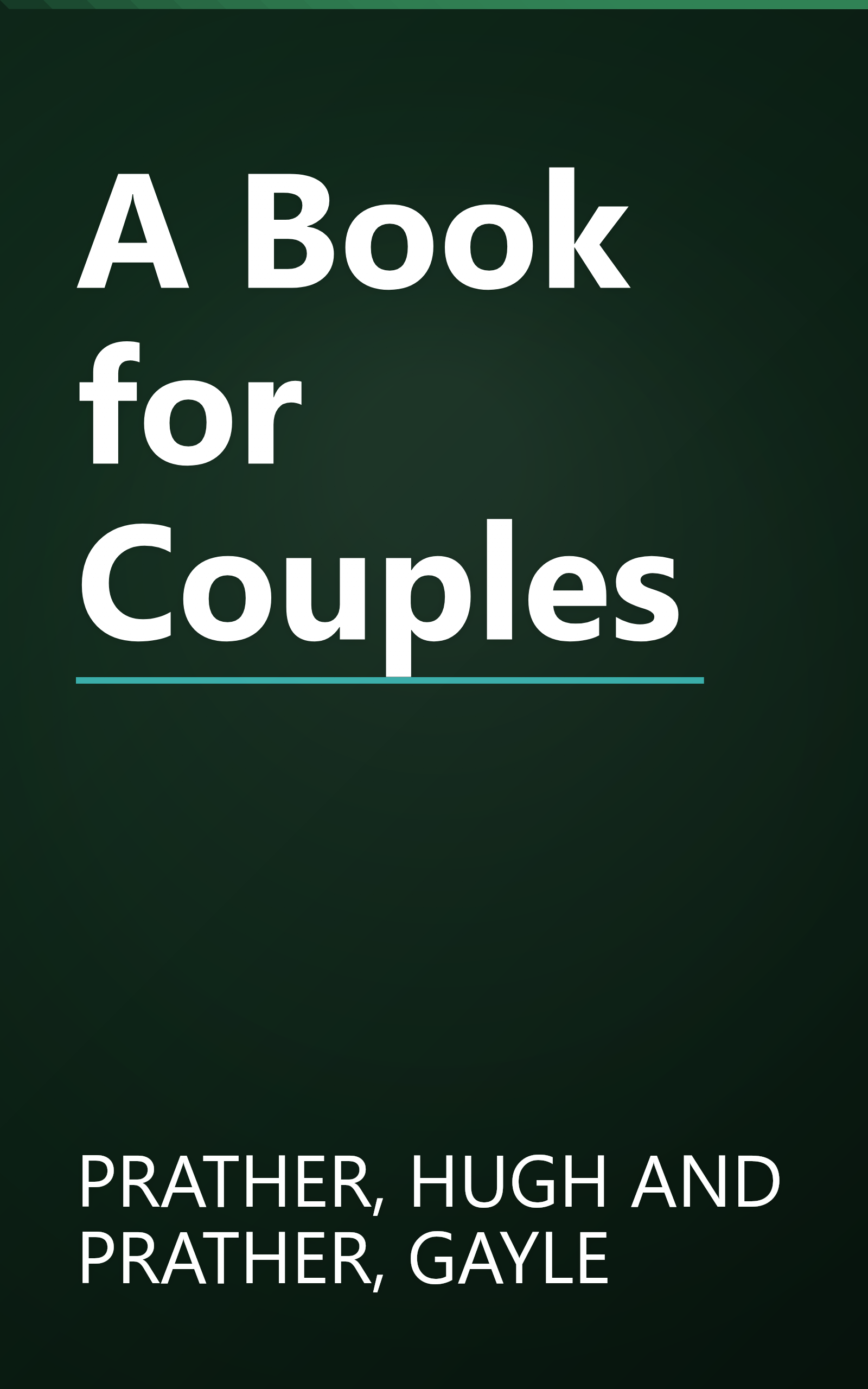 A Book for Couples book cover