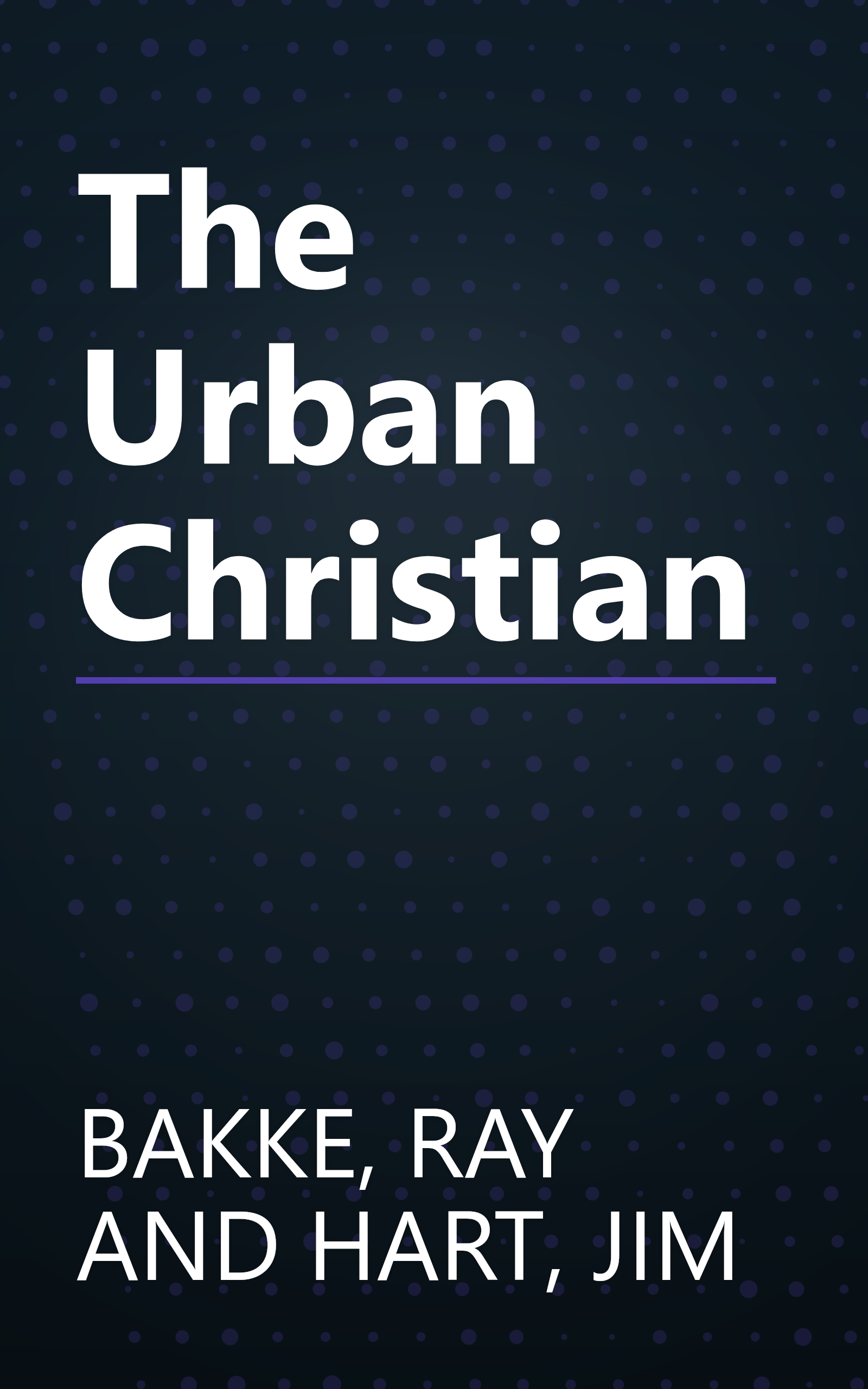 The Urban Christian book cover
