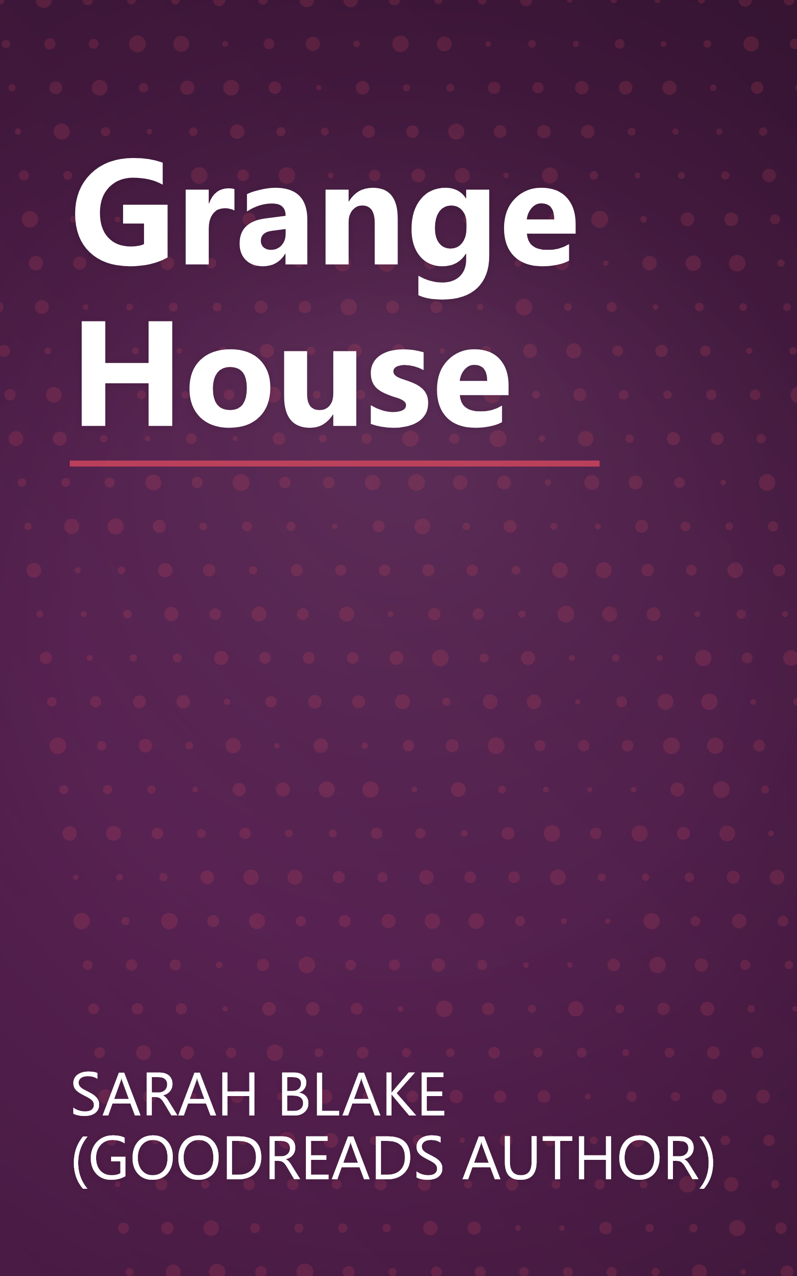 Grange House book cover