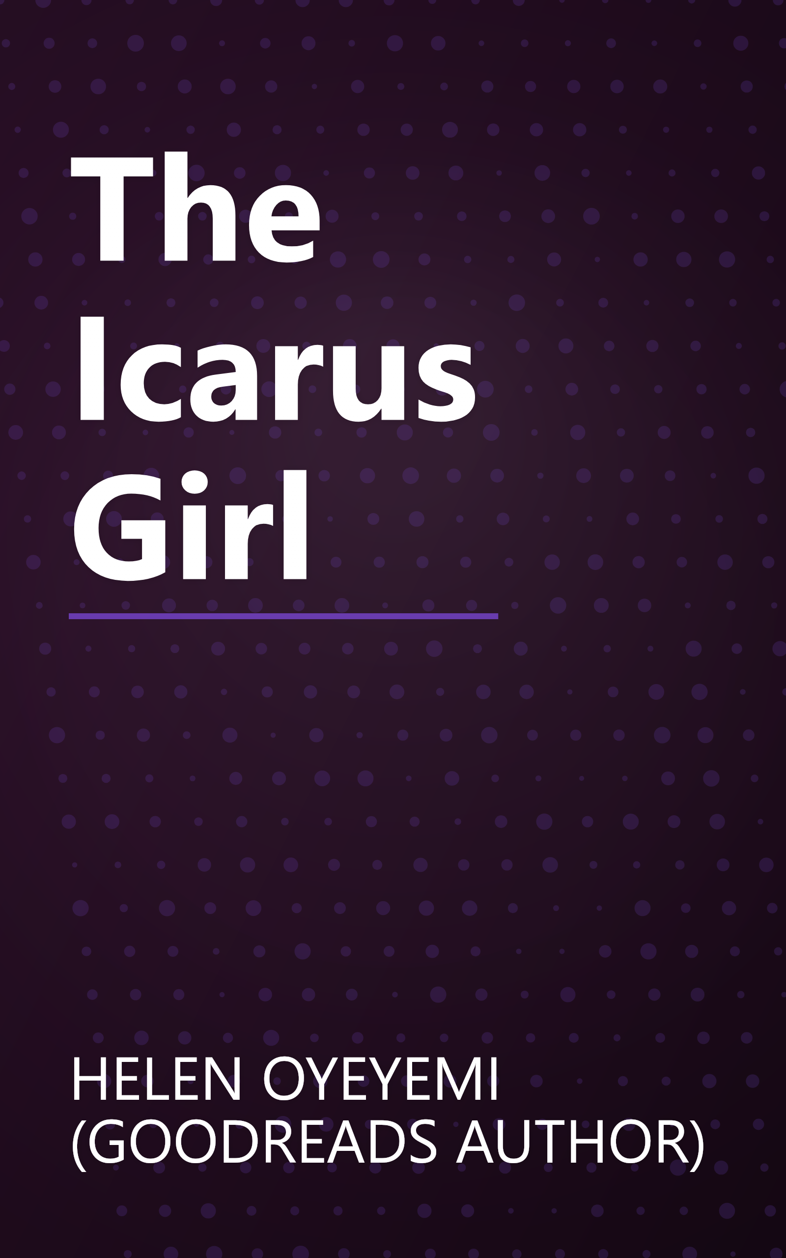 The Icarus Girl book cover