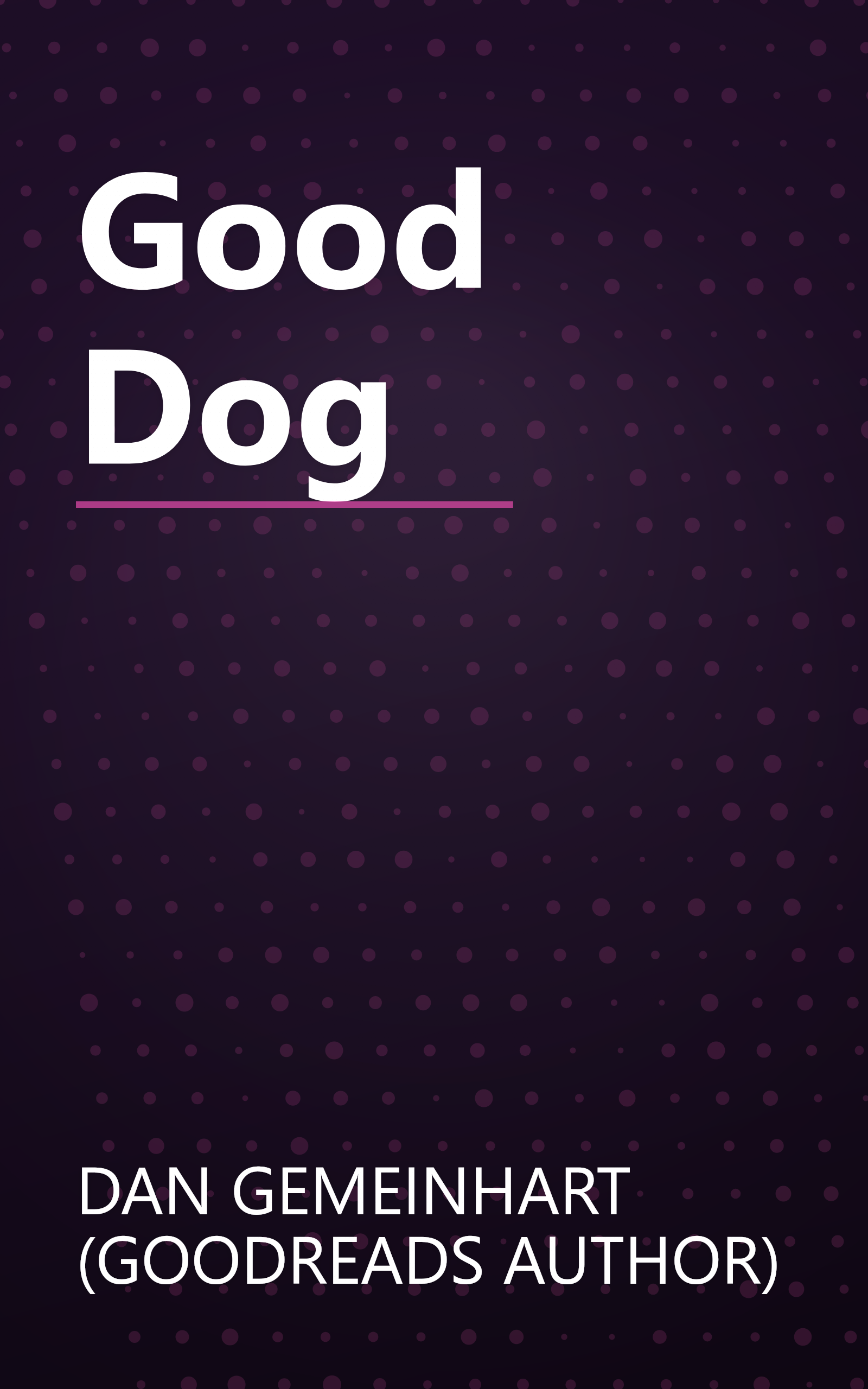 Good Dog book cover